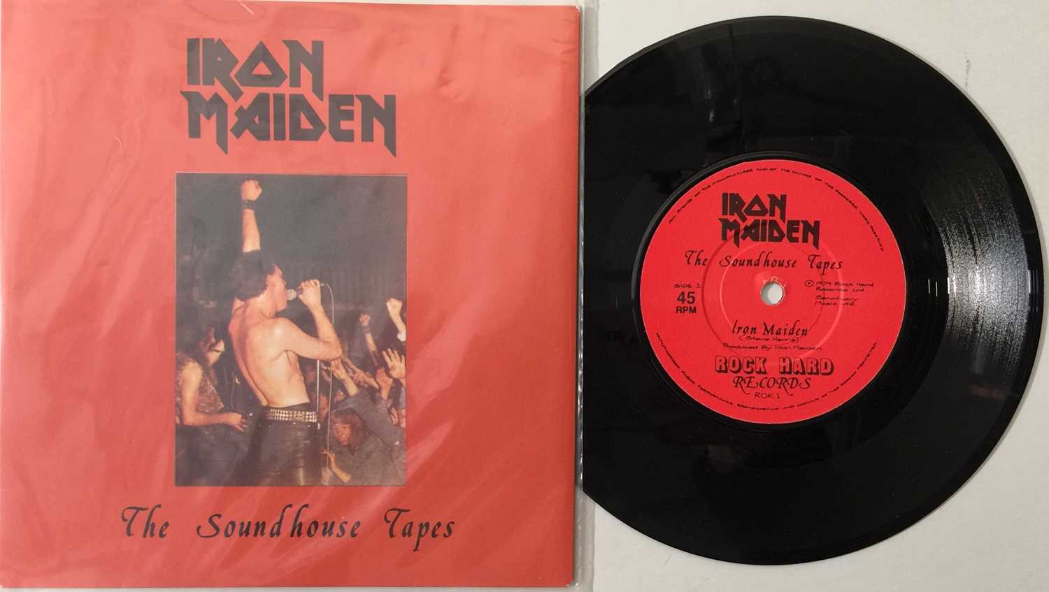 Lot 224 - IRON MAIDEN - THE SOUNDHOUSE TAPES 7" PACK