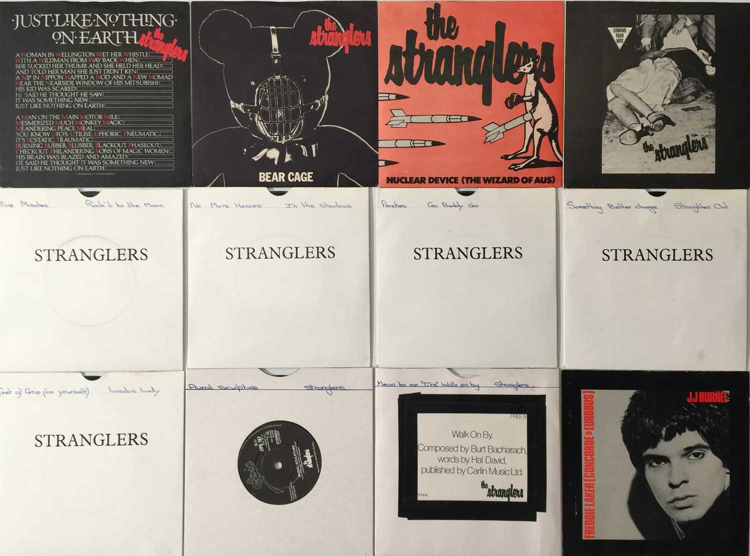 Lot 44 - THE STRANGLERS - LP/ 7" COLLECTION