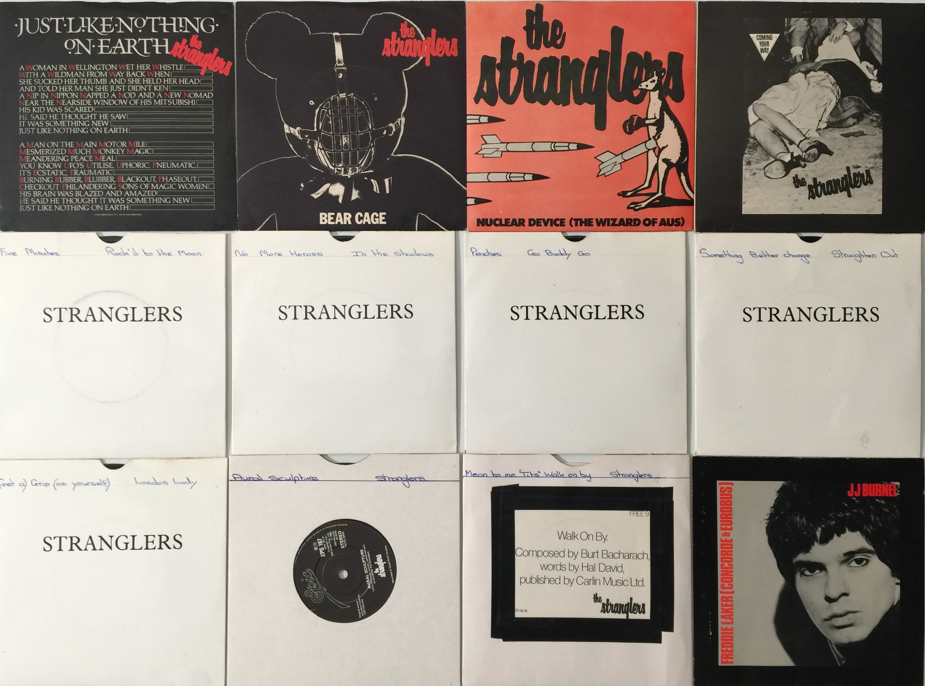 Lot 44 - THE STRANGLERS - LP/ 7" COLLECTION
