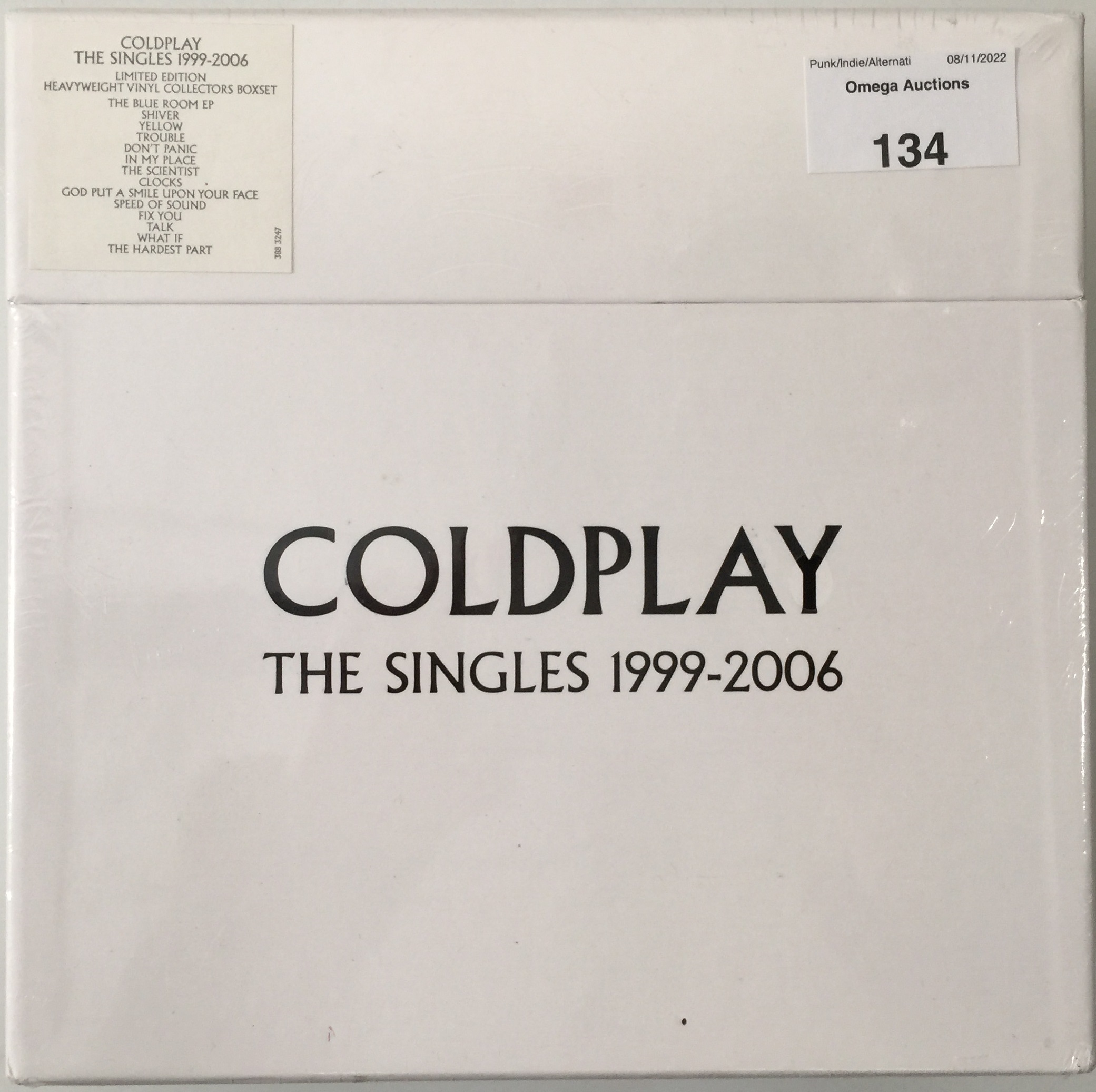 Lot 144 COLDPLAY THE SINGLES 1999 2006 7 BOX SET Lot 144 COLDPLAY THE SINGLES 1999 2006 7 BOX SET