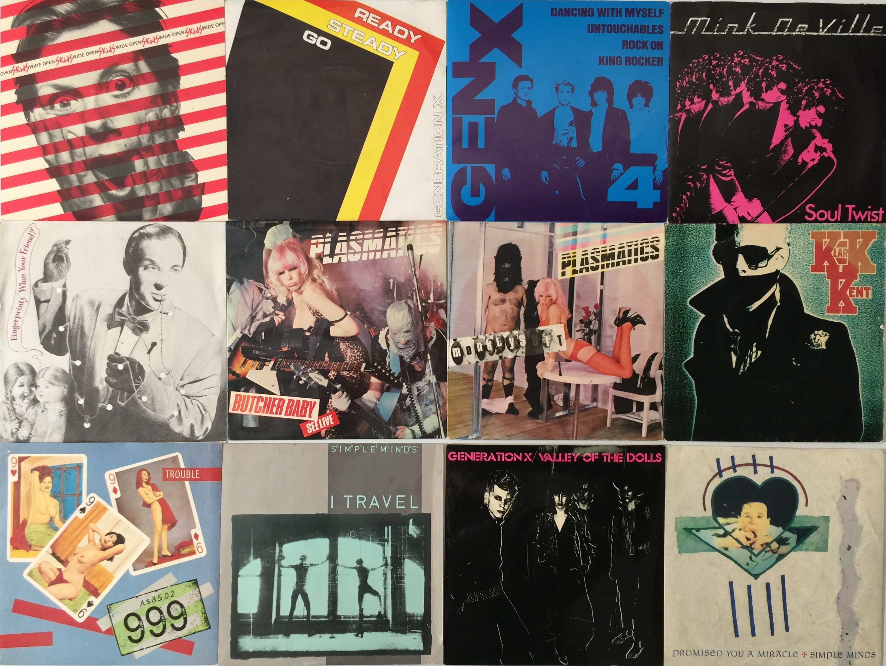 Lot 48 - PUNK/ WAVE - 7" COLLECTION