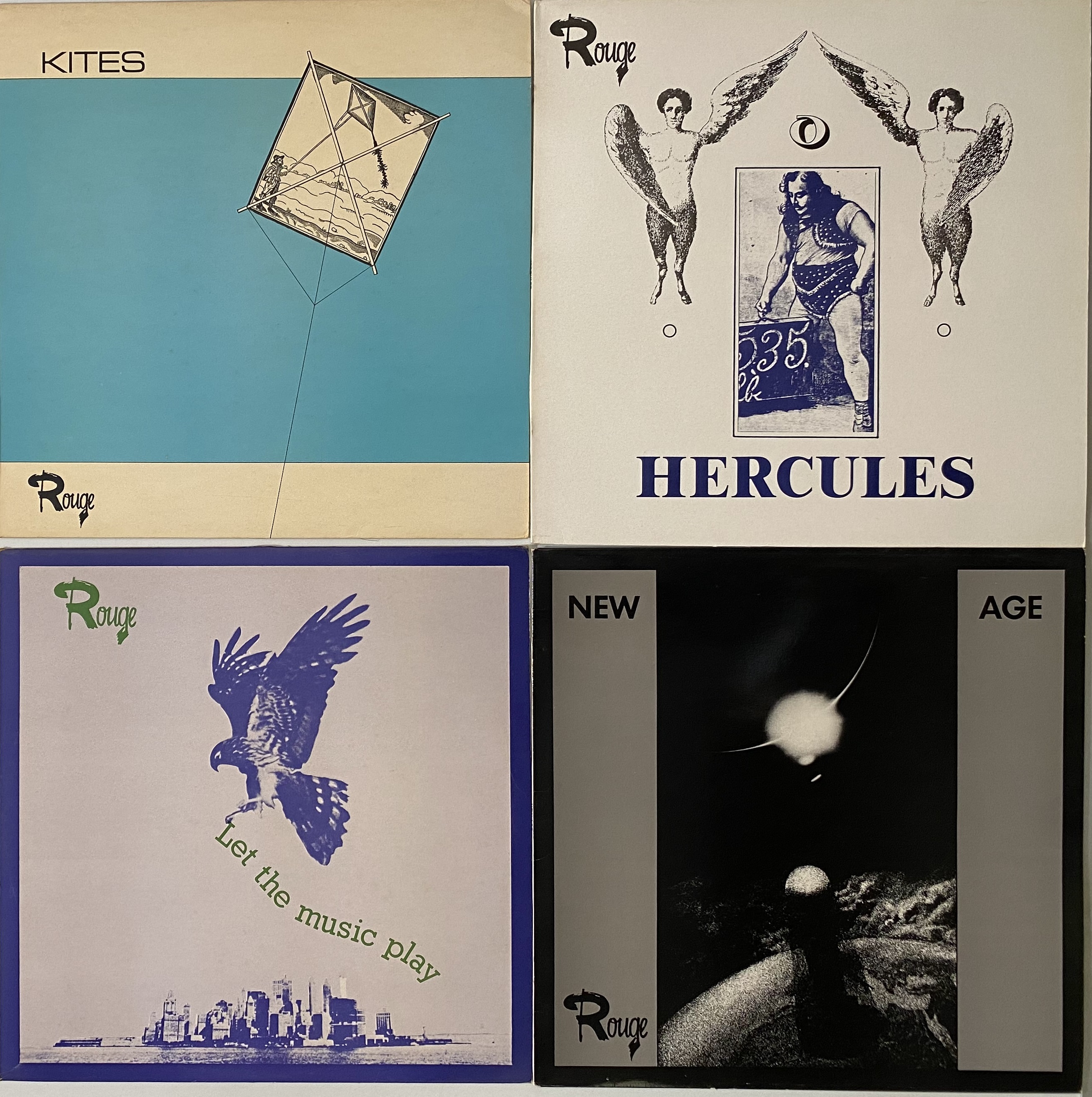 Lot 159 - ROUGE LIBRARY - LP PACK