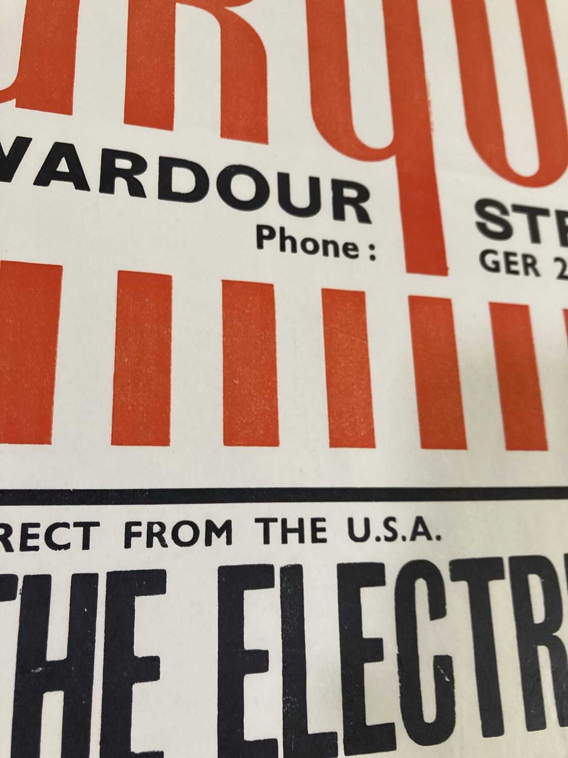 Lot 311 - THE MARQUEE CLUB - ORIGINAL 1967 LISTING