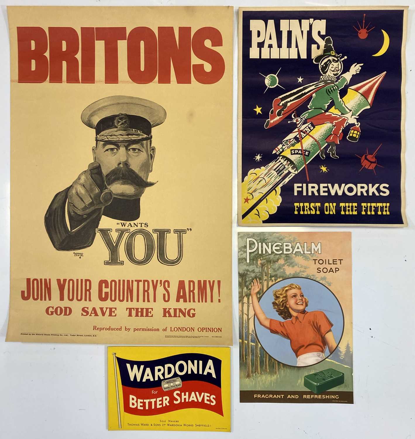 Lot 64 - ADVERTISING / PROPAGANDA POSTERS.