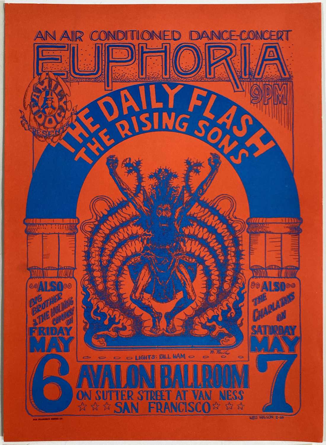 Lot 223 - SAN FRANCISCO PSYCH POSTERS.