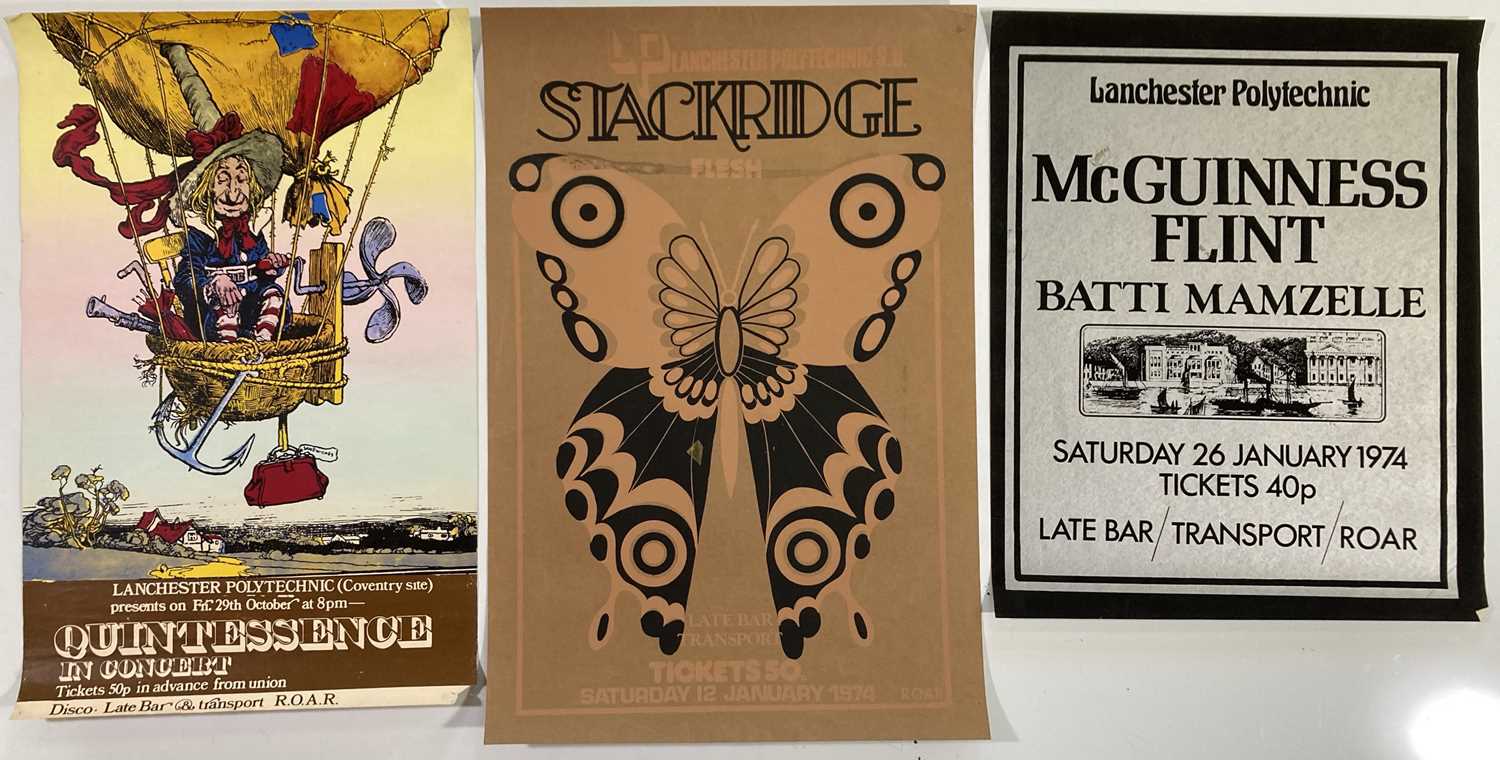 Lot 227 - 1970S CONCERT POSTERS INC QUINTESSENCE.