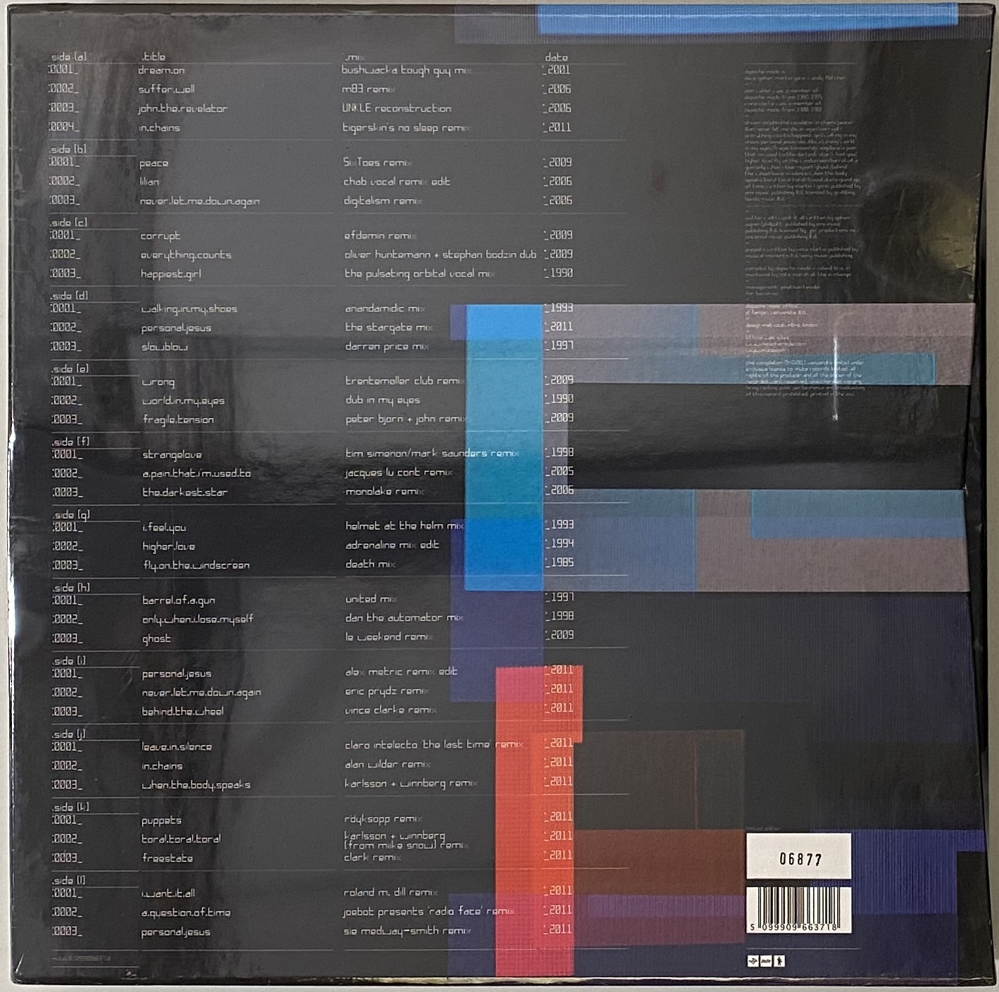 Lot 55 - DEPECHE MODE - REMIXES 2. 81-11 (6 x LP BOX