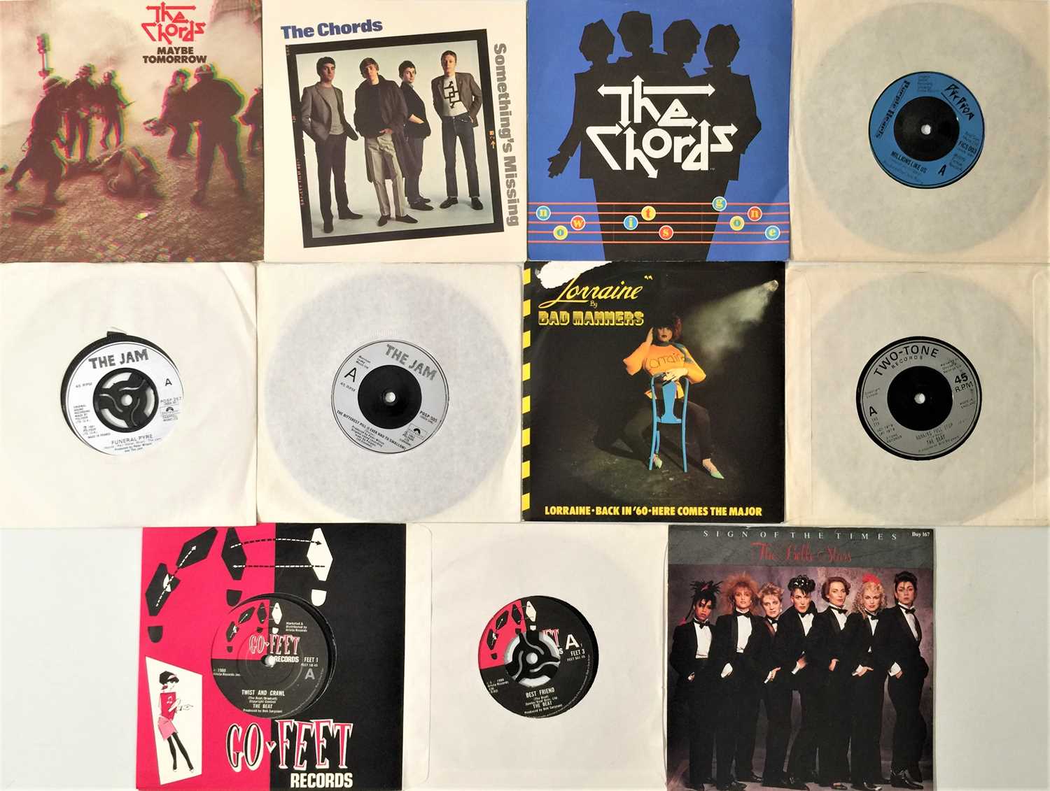 Lot 66 - MOD / 2 TONE - 7" COLLECTION