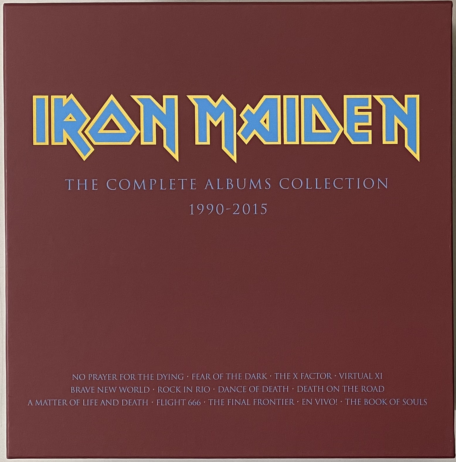 Lot 237 - IRON MAIDEN - NEW & SEALED LPs/ THE COMPLETE