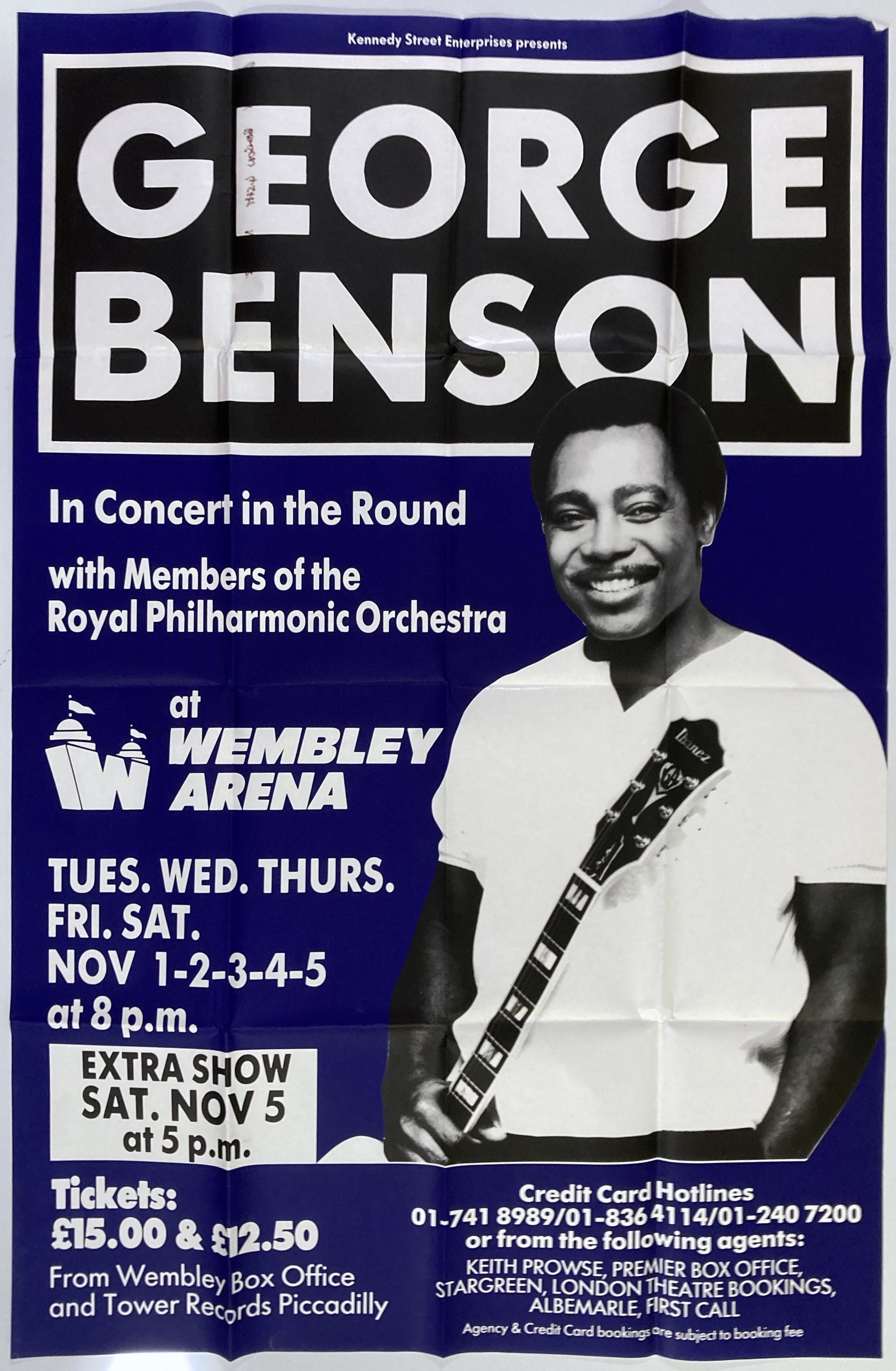 Lot 237 - LARGE POSTER ARCHIVE - 1970S TO 90S CONCERTS