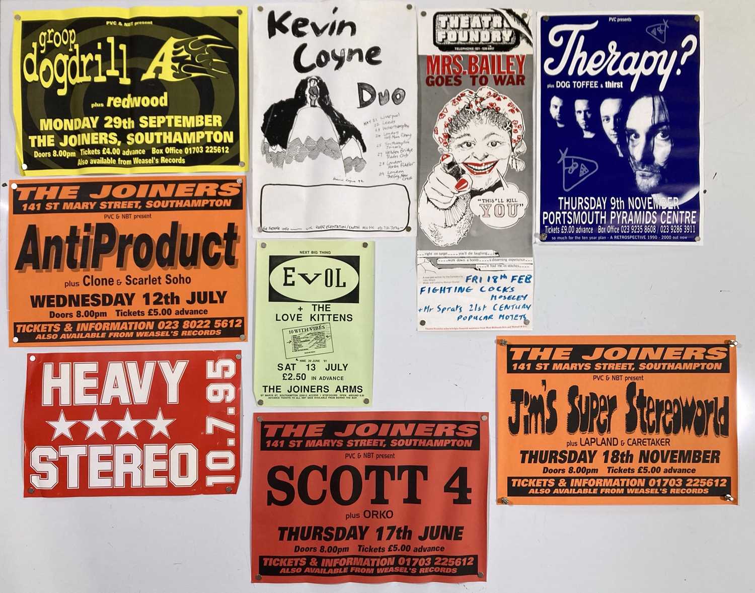 Lot 240 - LARGE POSTER ARCHIVE - 70+ POSTERS.
