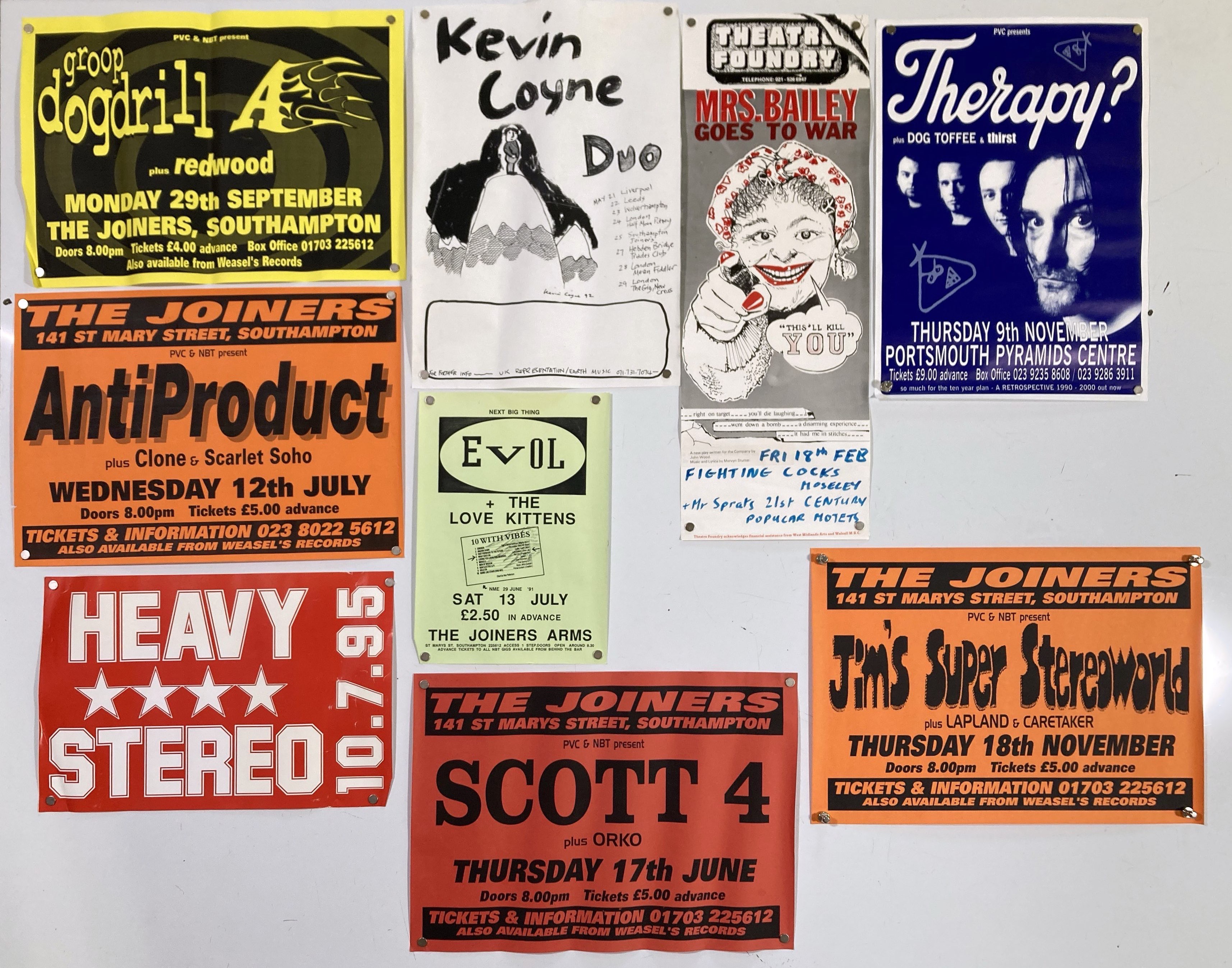 Lot 240 - LARGE POSTER ARCHIVE - 70+ POSTERS.