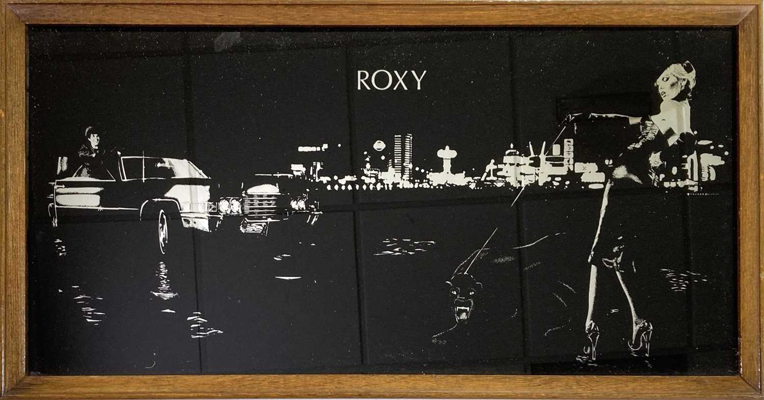 Lot 43 - ROXY MUSIC - A RARE 1973 PROMOTIONAL MIRROR