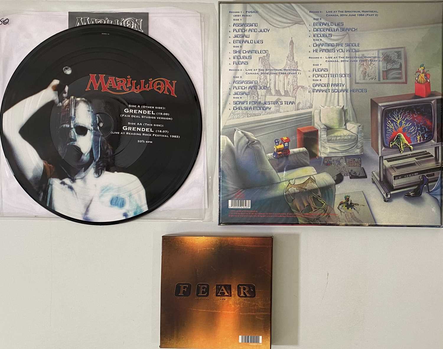 Lot 248 - MARILLION - 12"/ LP BOX SET/ SIGNED CD BOX