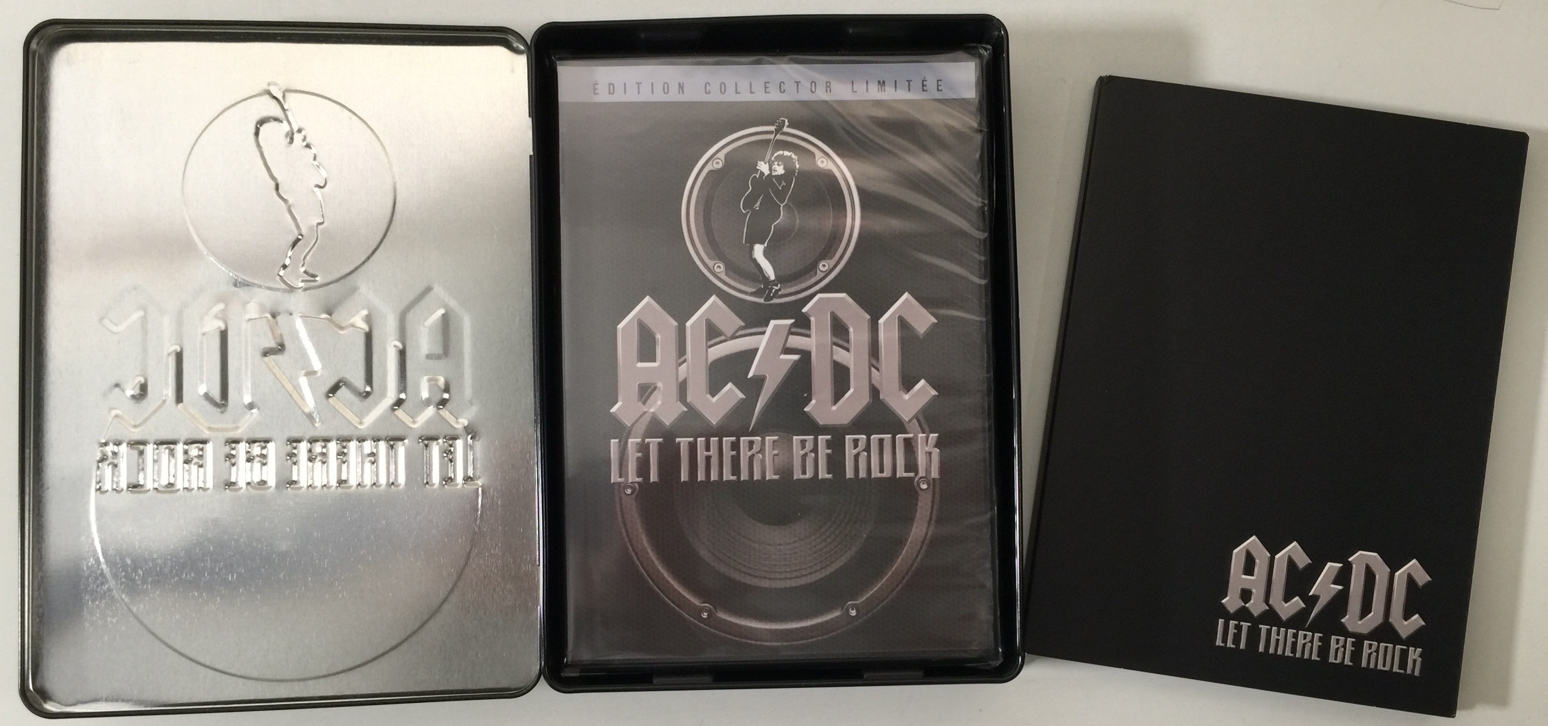 Lot 391 - AC/DC - CD/ 8TRACK/ DVD/ VHS PACK