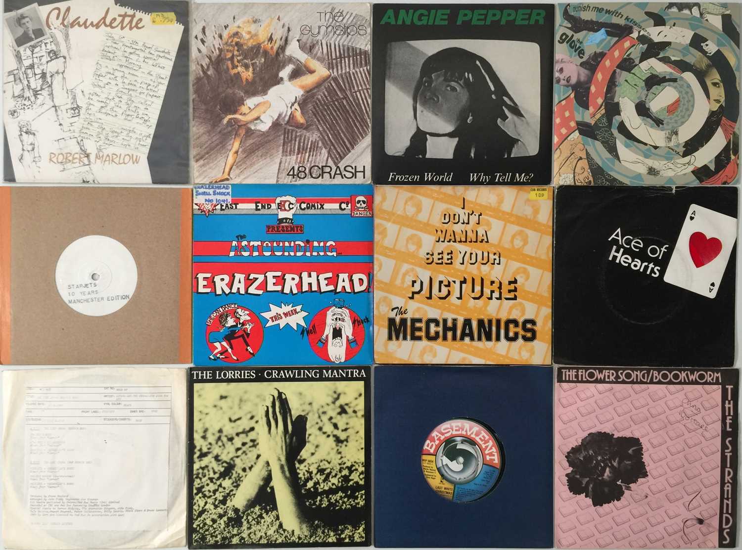 Lot 70 - PUNK / WAVE / INDIE / SYNTH POP - 7"