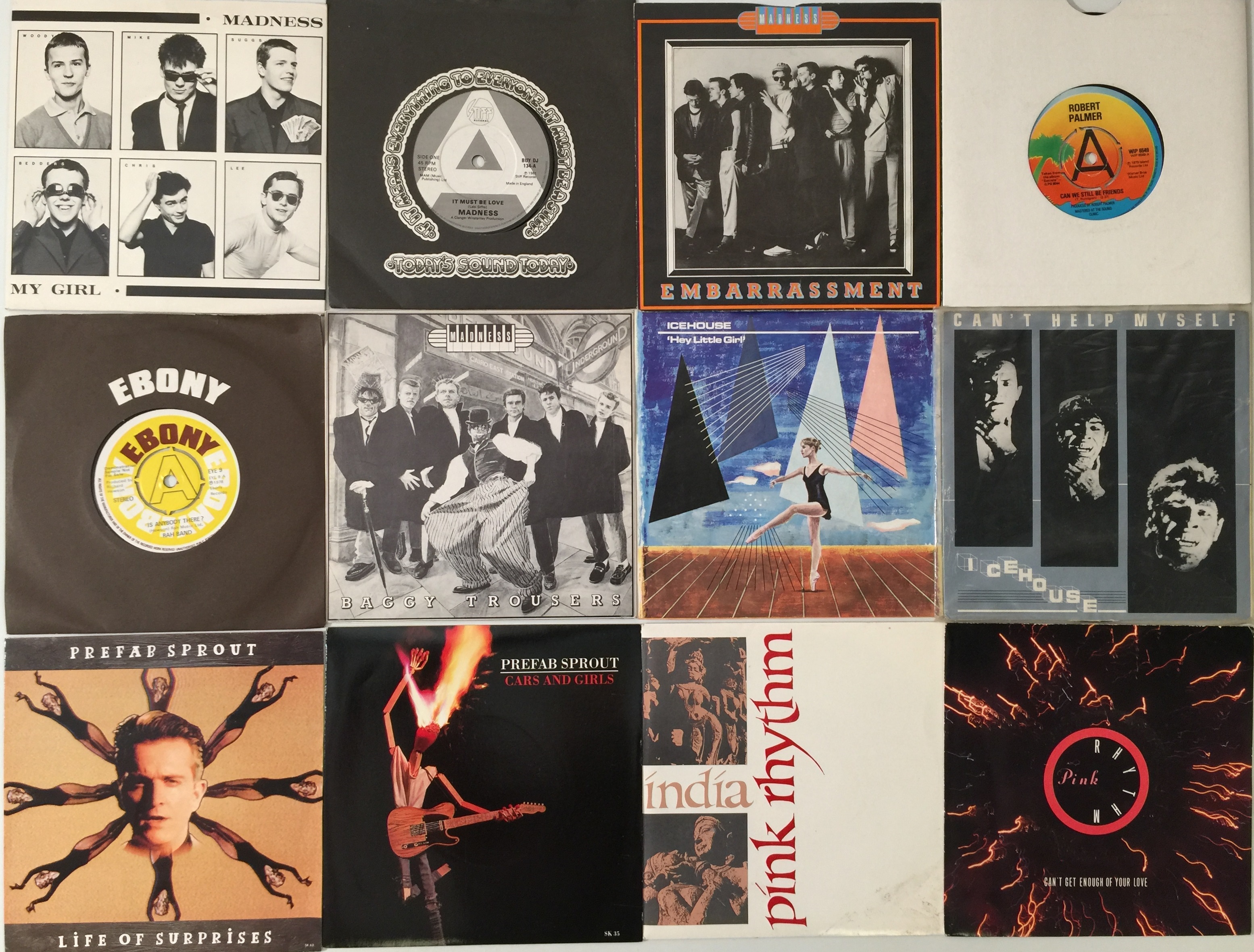 Lot 74 - WAVE / COOL POP - 7" COLLECTION