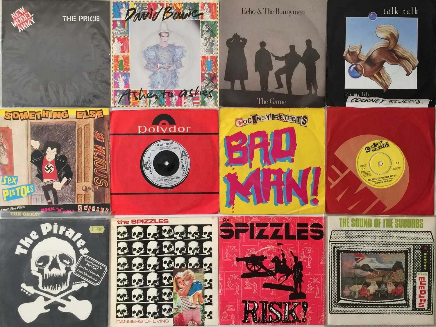 Lot 91 - PUNK / WAVE / INDIE / SYNTH POP - 7"