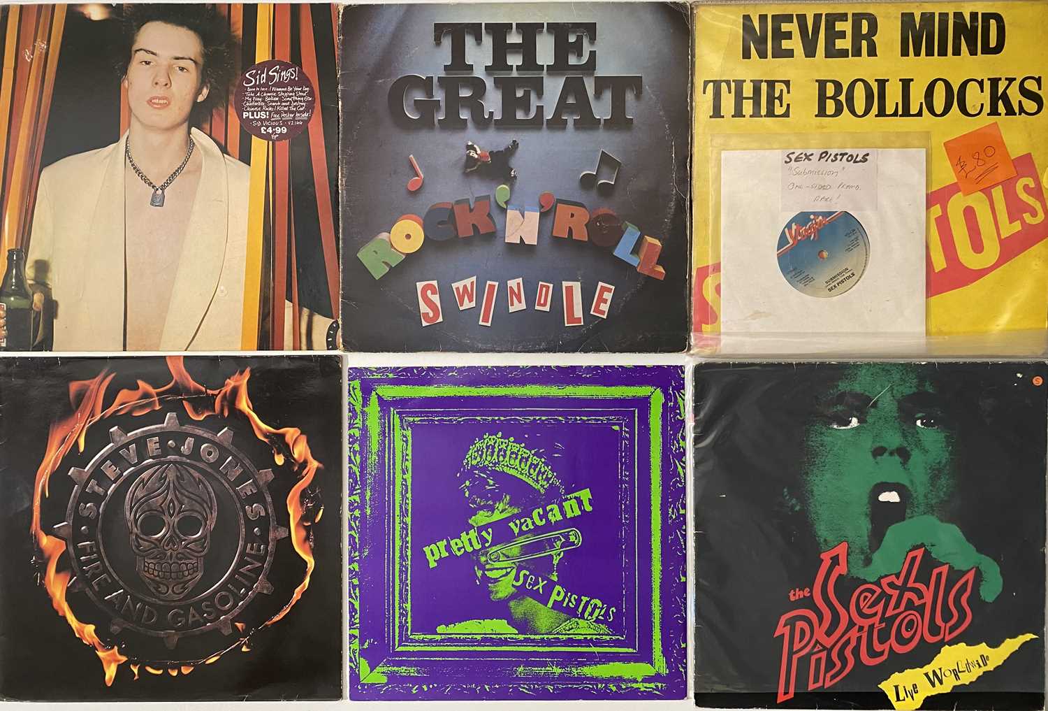 Lot 106 - CLASSIC UK PUNK - LP PACK