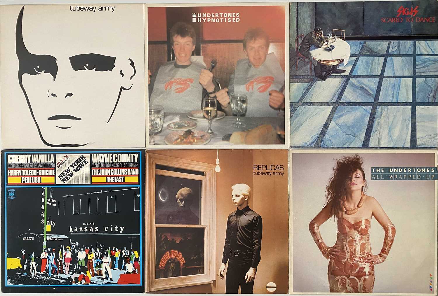 Lot 114 - NEW WAVE/PUNK/ALT - LP/12" COLLECTION.