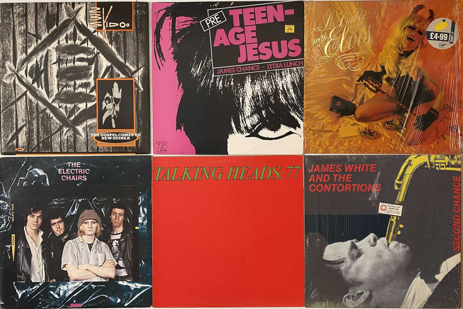 Lot 116 - NEW WAVE/PUNK/ALT - LP/12" COLLECTION.