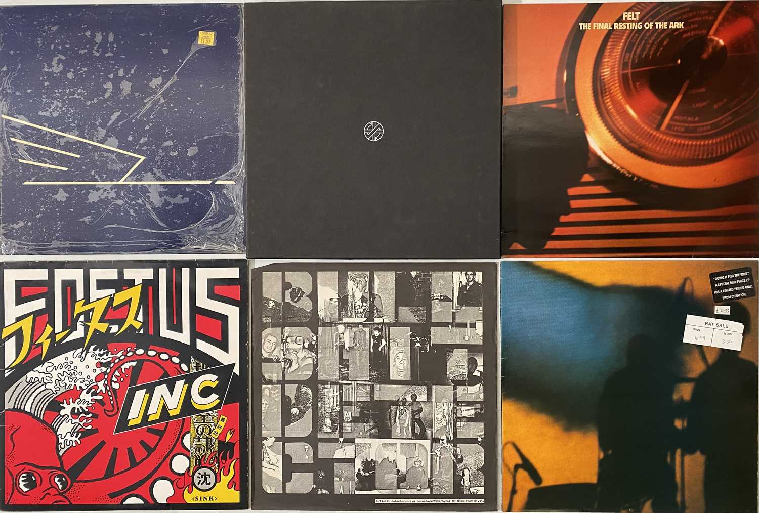 Lot 117 - NEW WAVE/PUNK/ALT - LP/12" COLLECTION.