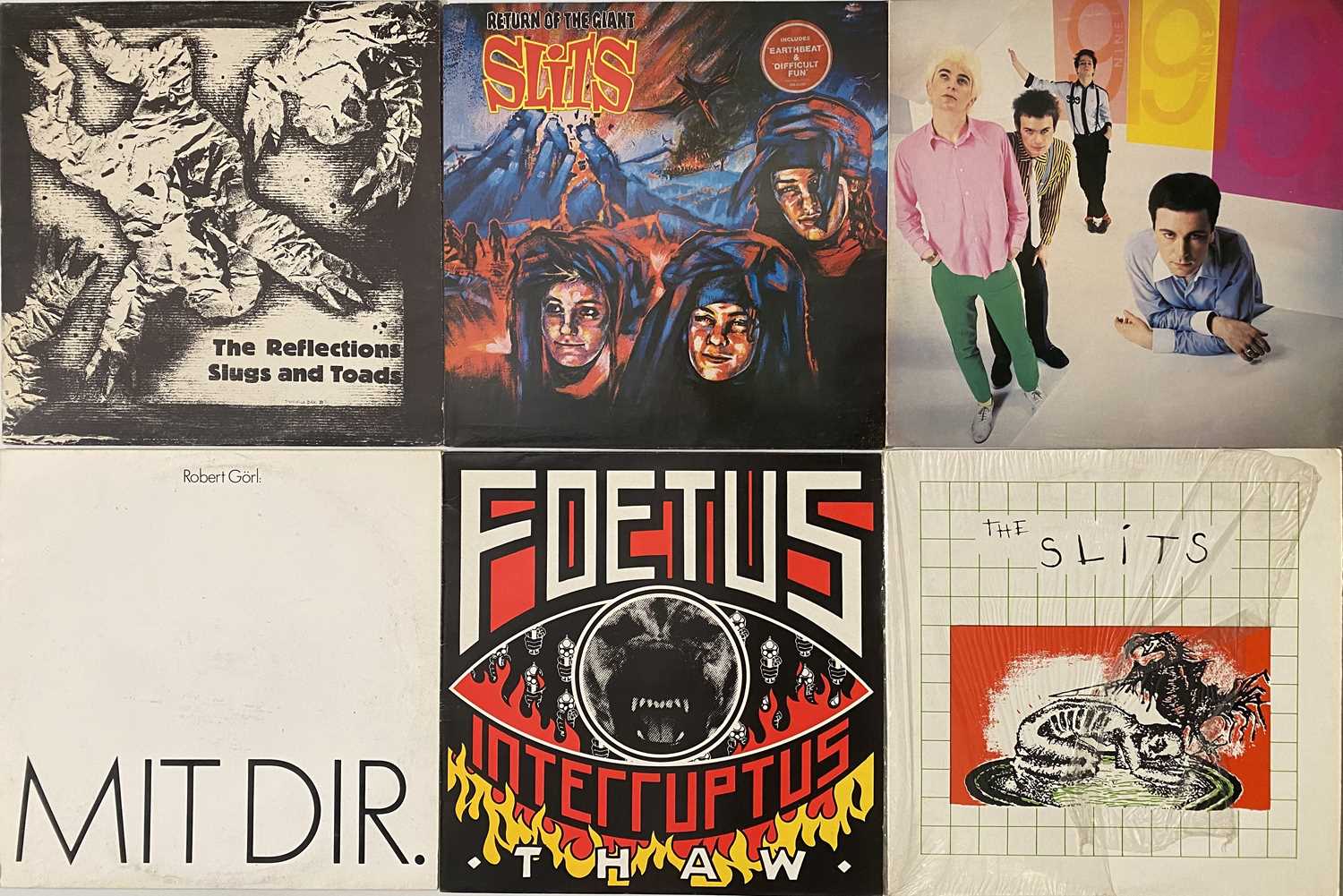 Lot 117 - NEW WAVE/PUNK/ALT - LP/12" COLLECTION.