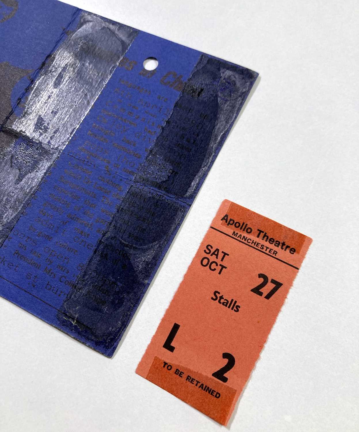 Lot 266 - JOY DIVISION - 1979/1980 CONCERT TICKET