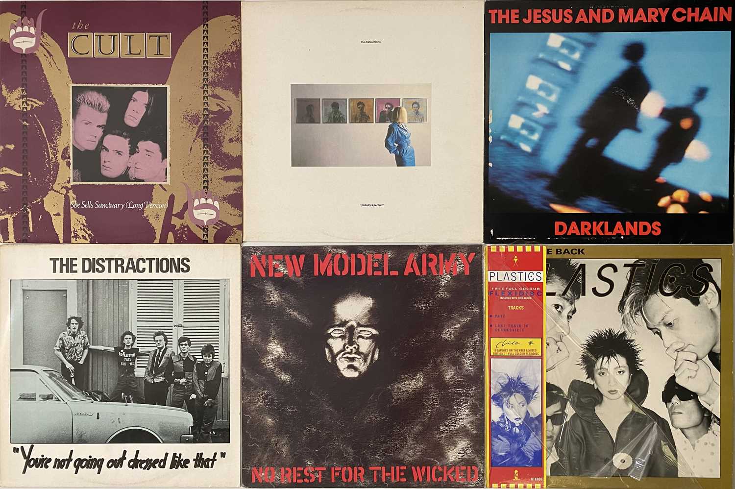 Lot 131 - NEW WAVE/PUNK/ALT - LP/12" COLLECTION.