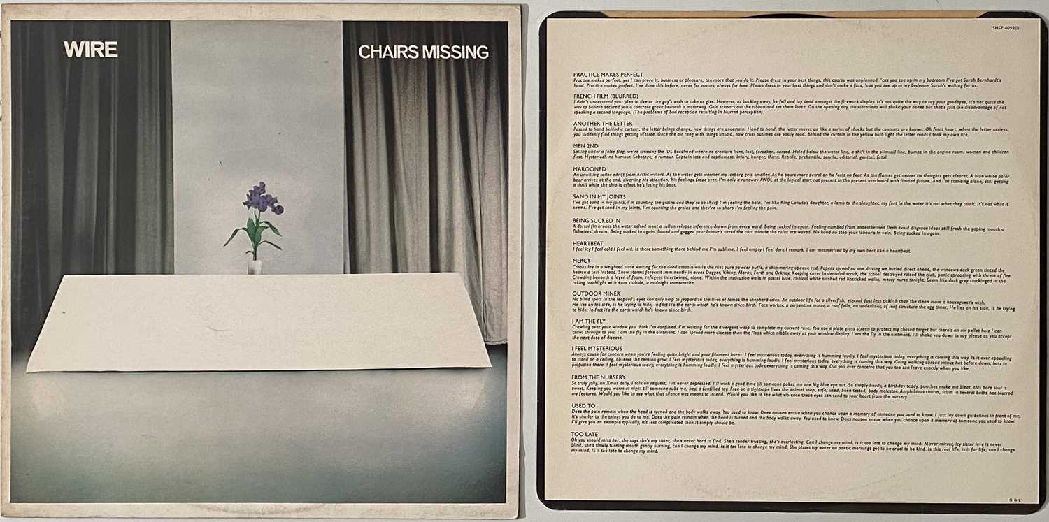 Lot 124 - WIRE AND RELATED - LP COLLECTION