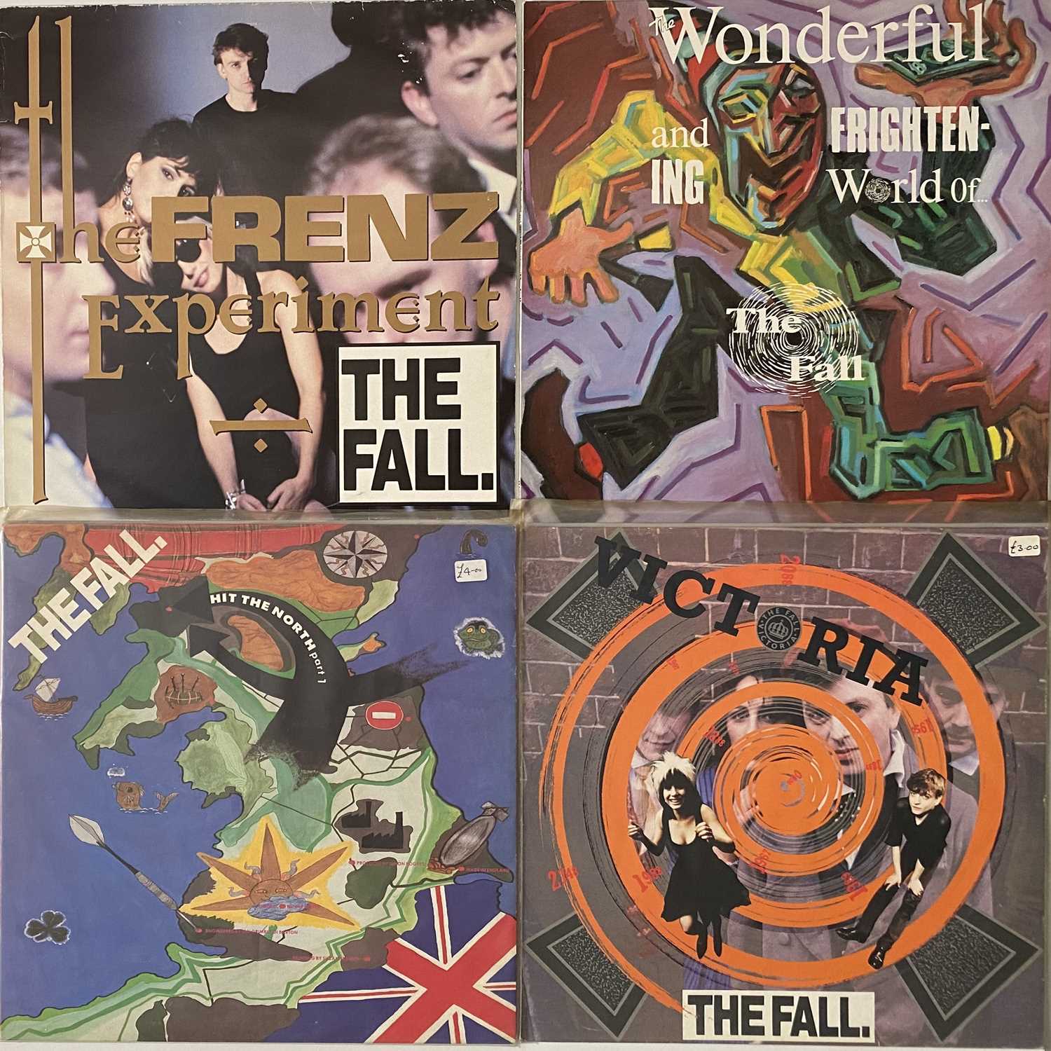 Lot 152 - THE FALL - LP COLLECTION