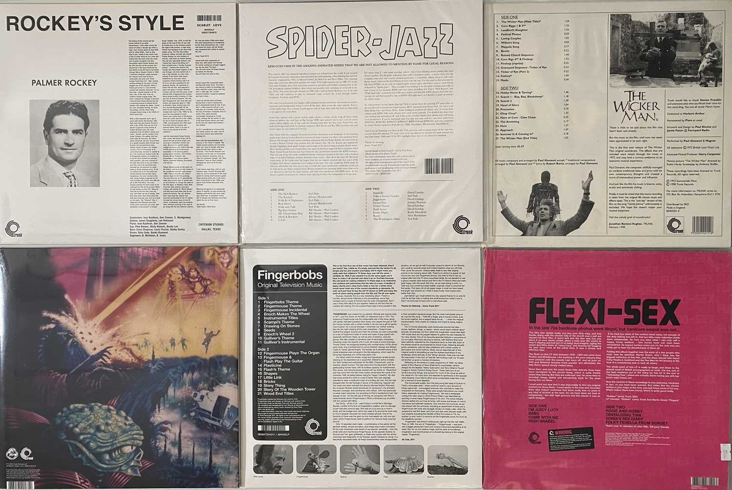 Lot 736 - TRUNK RECORDS - LP PACK (LIBRARY/