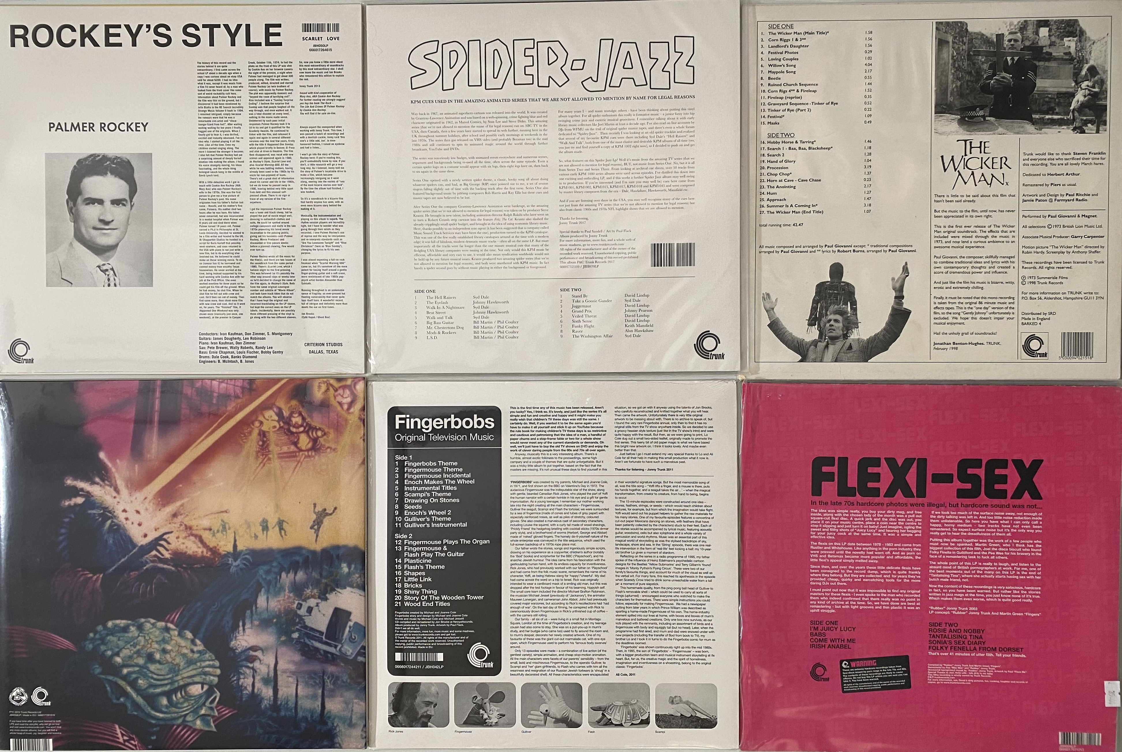 Lot 736 - TRUNK RECORDS - LP PACK (LIBRARY/