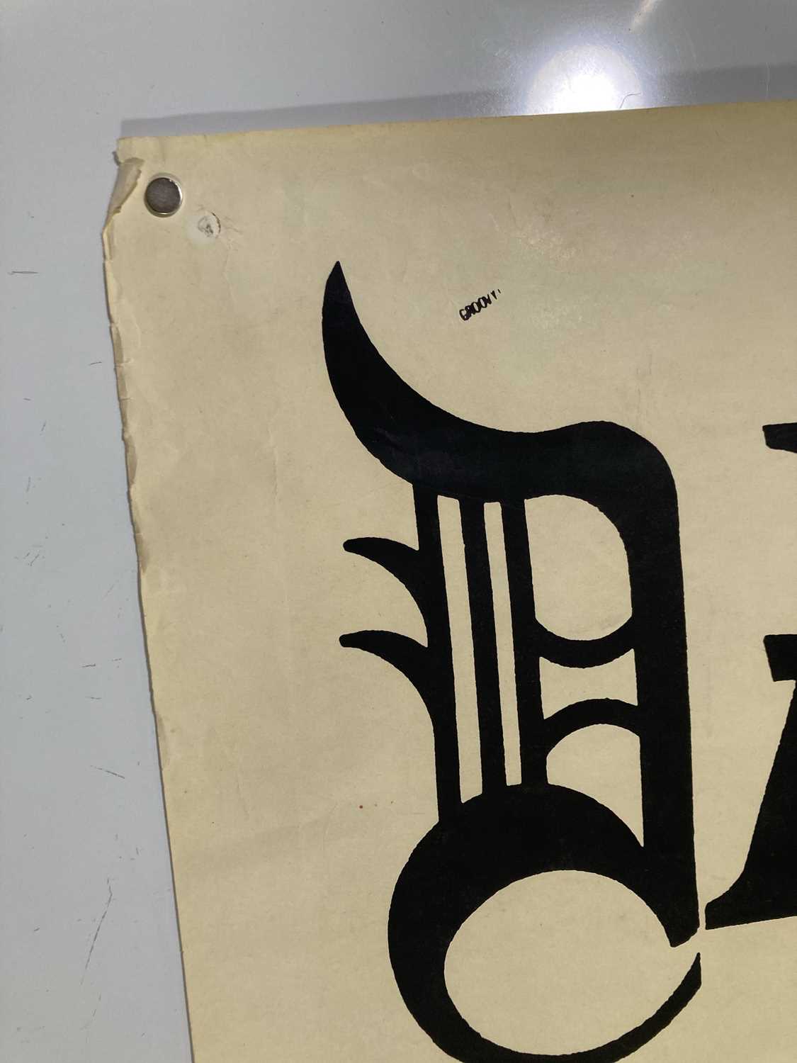 Lot 270 - THE DAMNED / THE RUTS - 1979 TOUR POSTER.