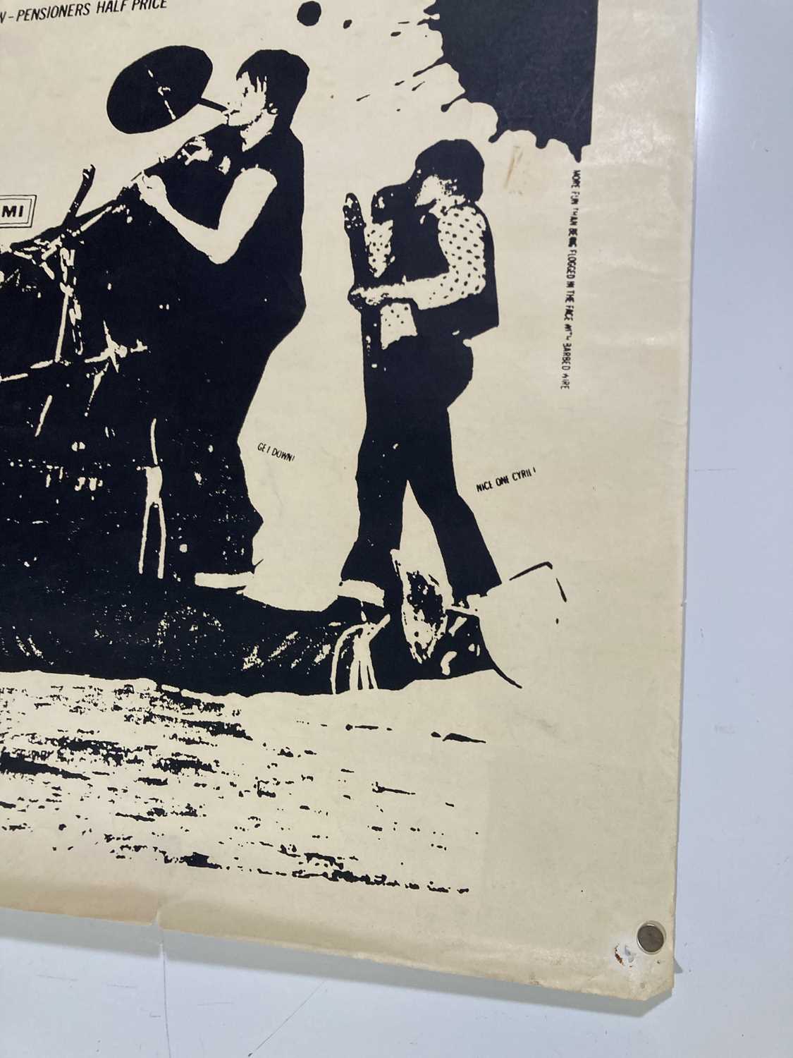 Lot 270 - THE DAMNED / THE RUTS - 1979 TOUR POSTER.