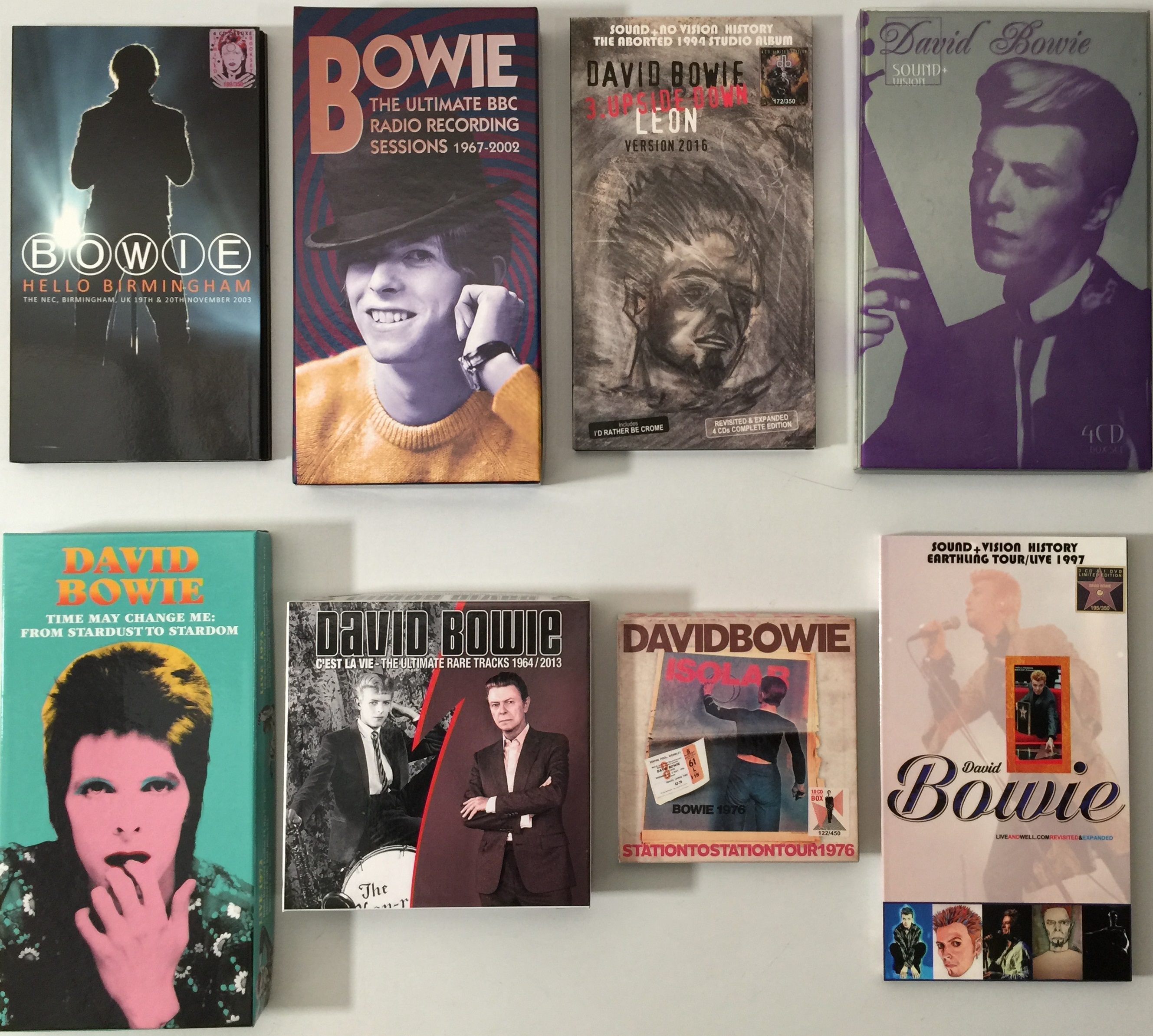 Lot 826 - DAVID BOWIE - CD BOX SETS (OFFICIAL