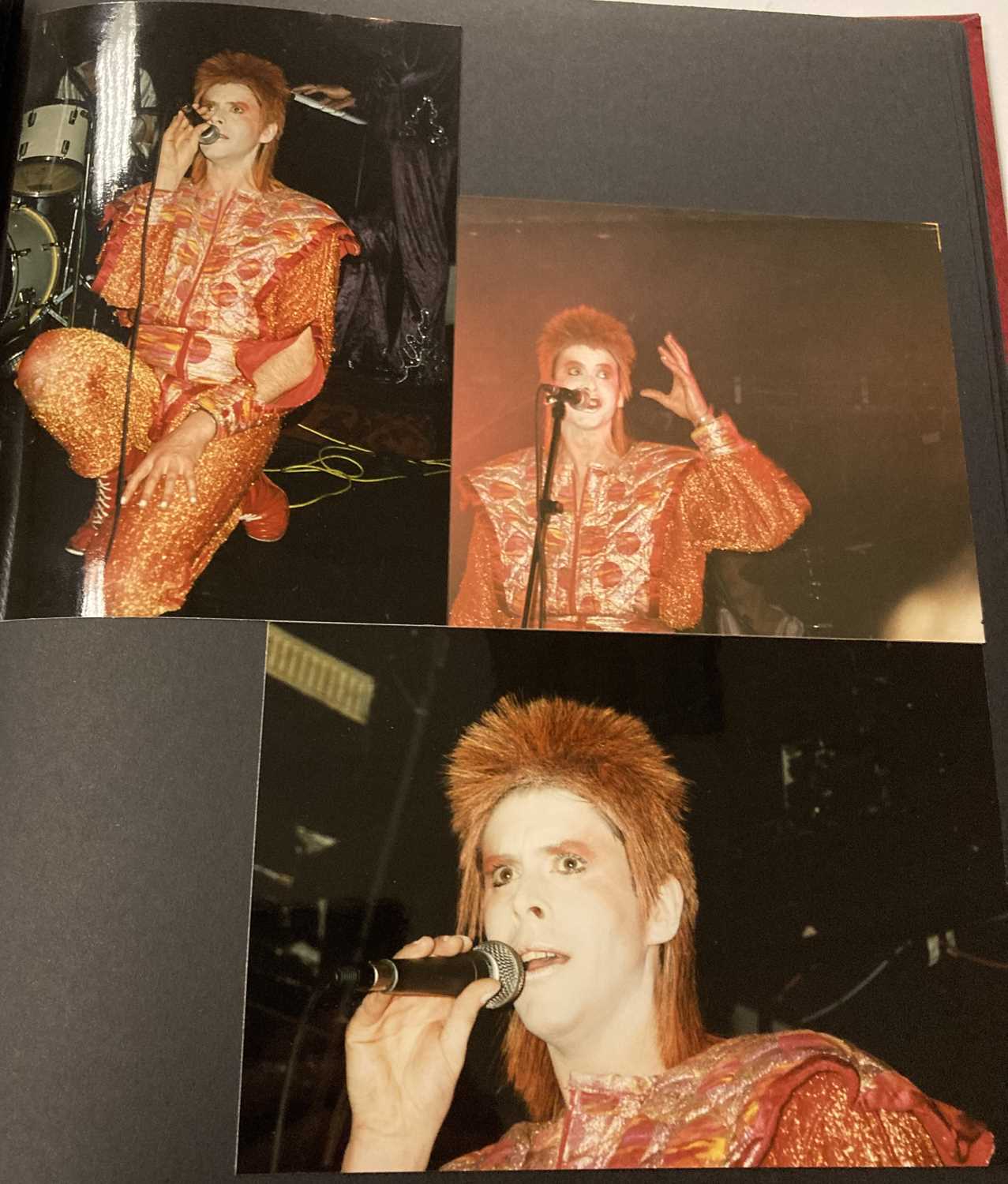 Lot 202 - MICK RONSON MEMORIAL CONCERT SCRAPBOOK WITH