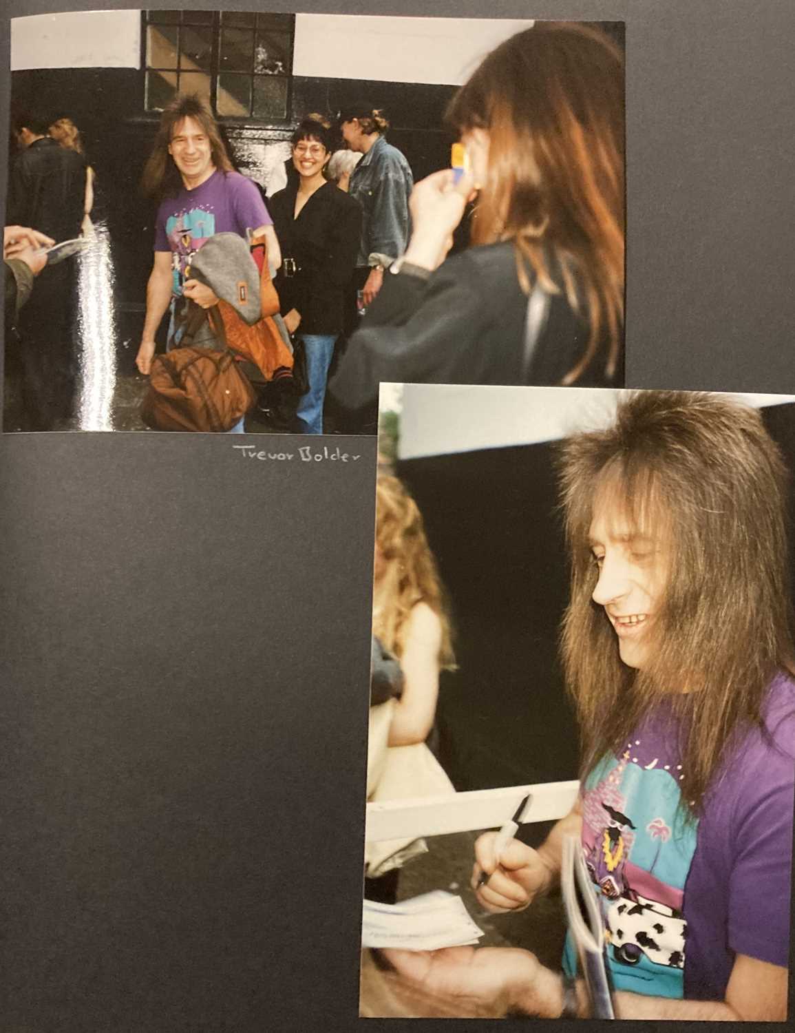 Lot 202 - MICK RONSON MEMORIAL CONCERT SCRAPBOOK WITH