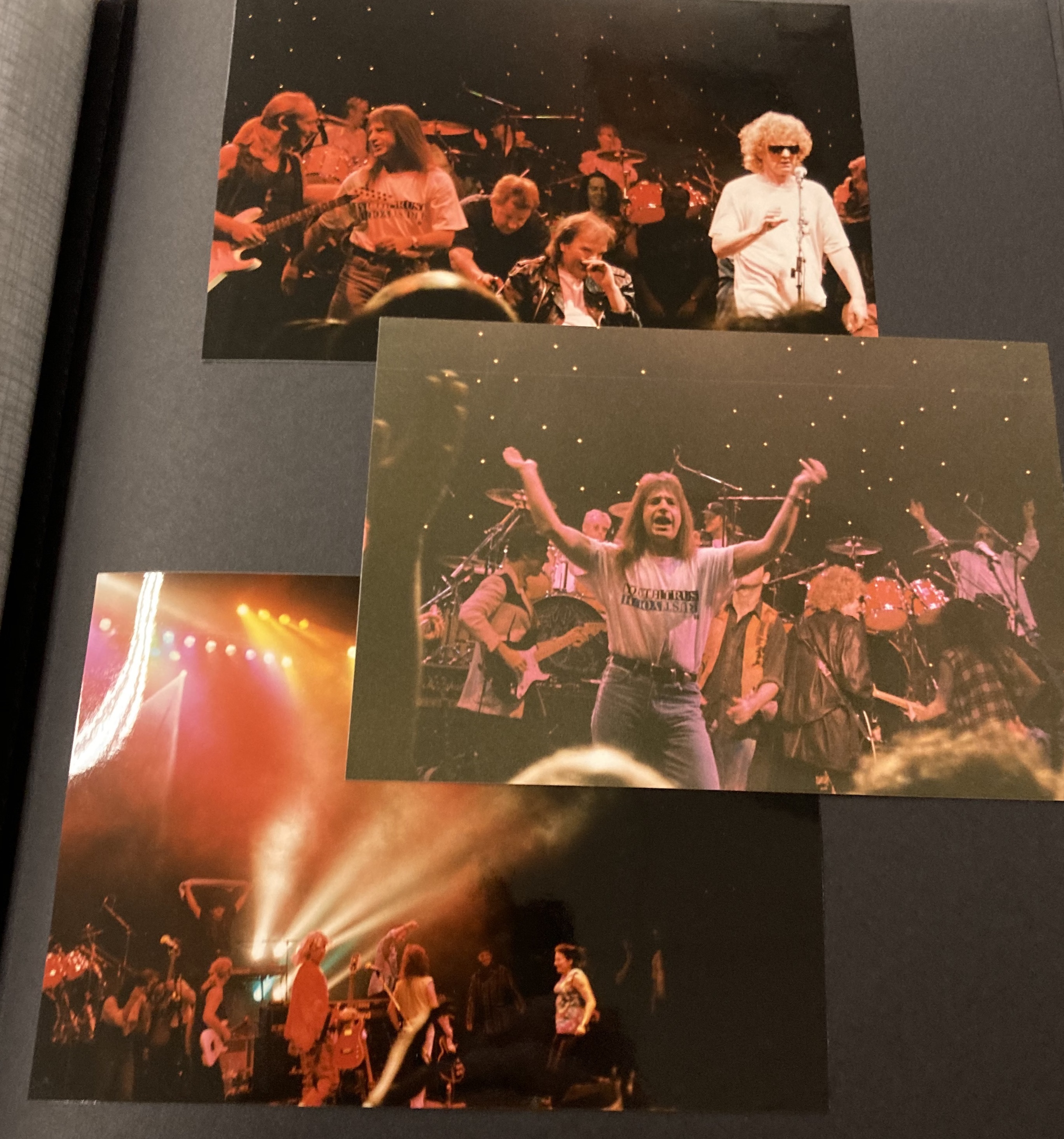 Lot 202 - MICK RONSON MEMORIAL CONCERT SCRAPBOOK WITH