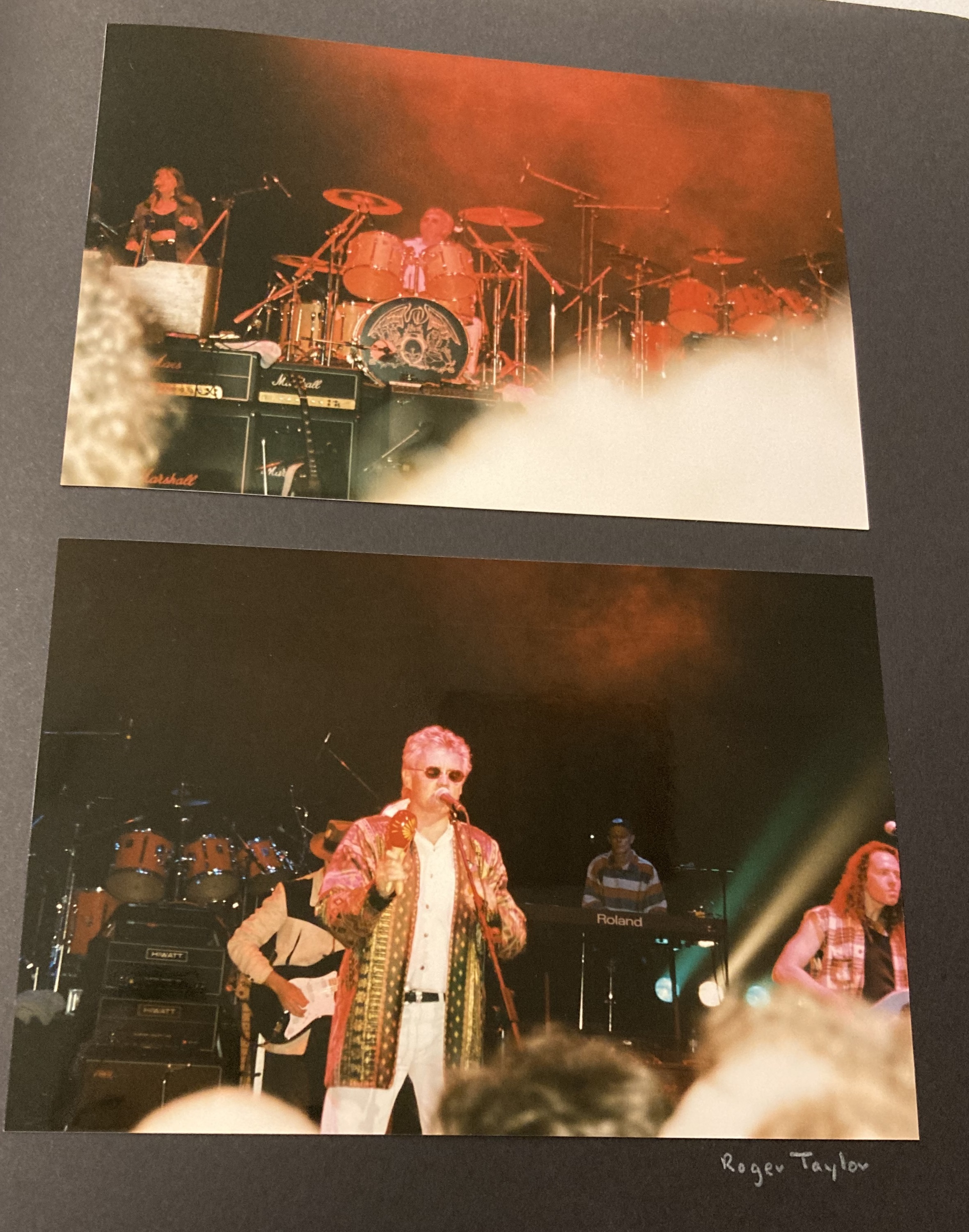 Lot 202 - MICK RONSON MEMORIAL CONCERT SCRAPBOOK WITH