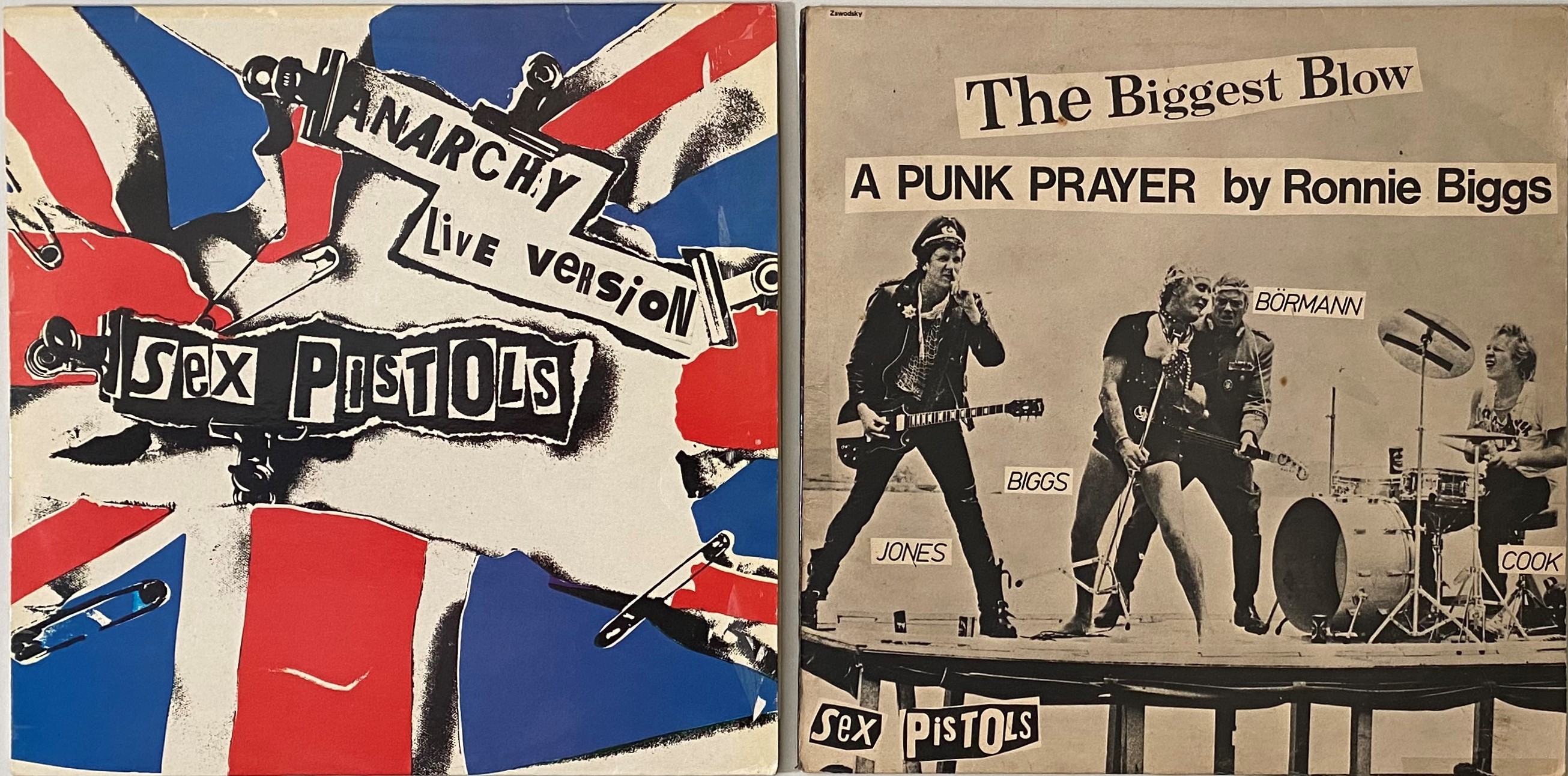 Lot 183 - SEX PISTOLS - LPs / 12" PACK