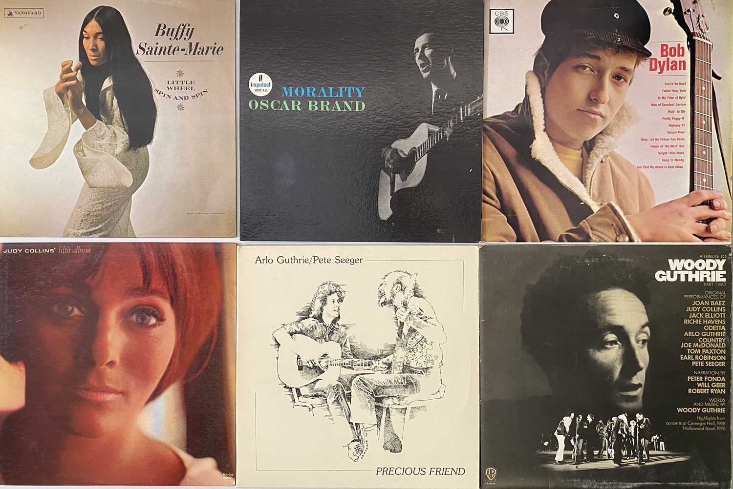 Lot 834 - US FOLK & COUNTRY - LP COLLECTION