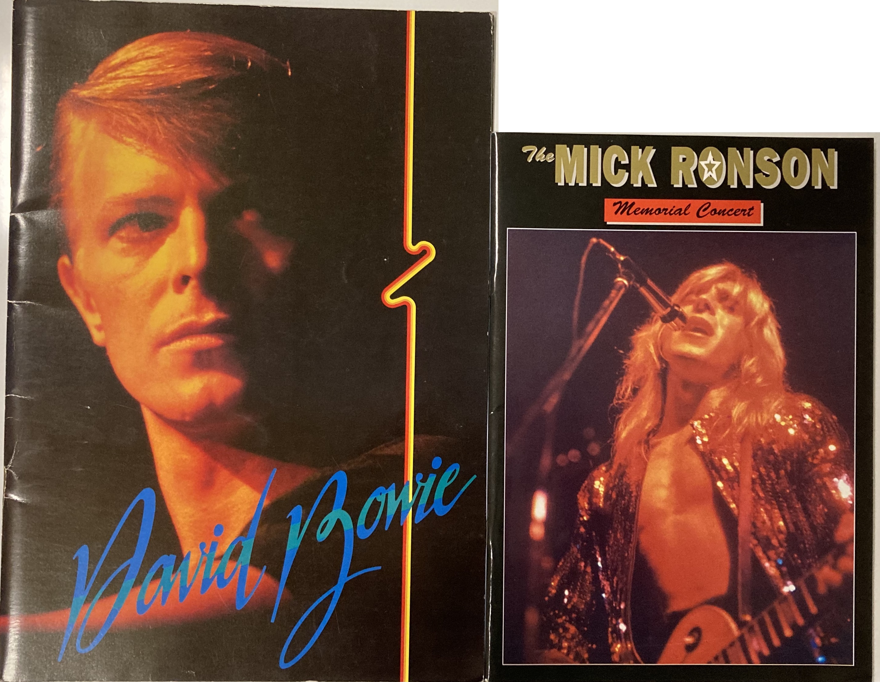 Lot 203 - MICK RONSON MEMORIAL CONCERT SIGNED
