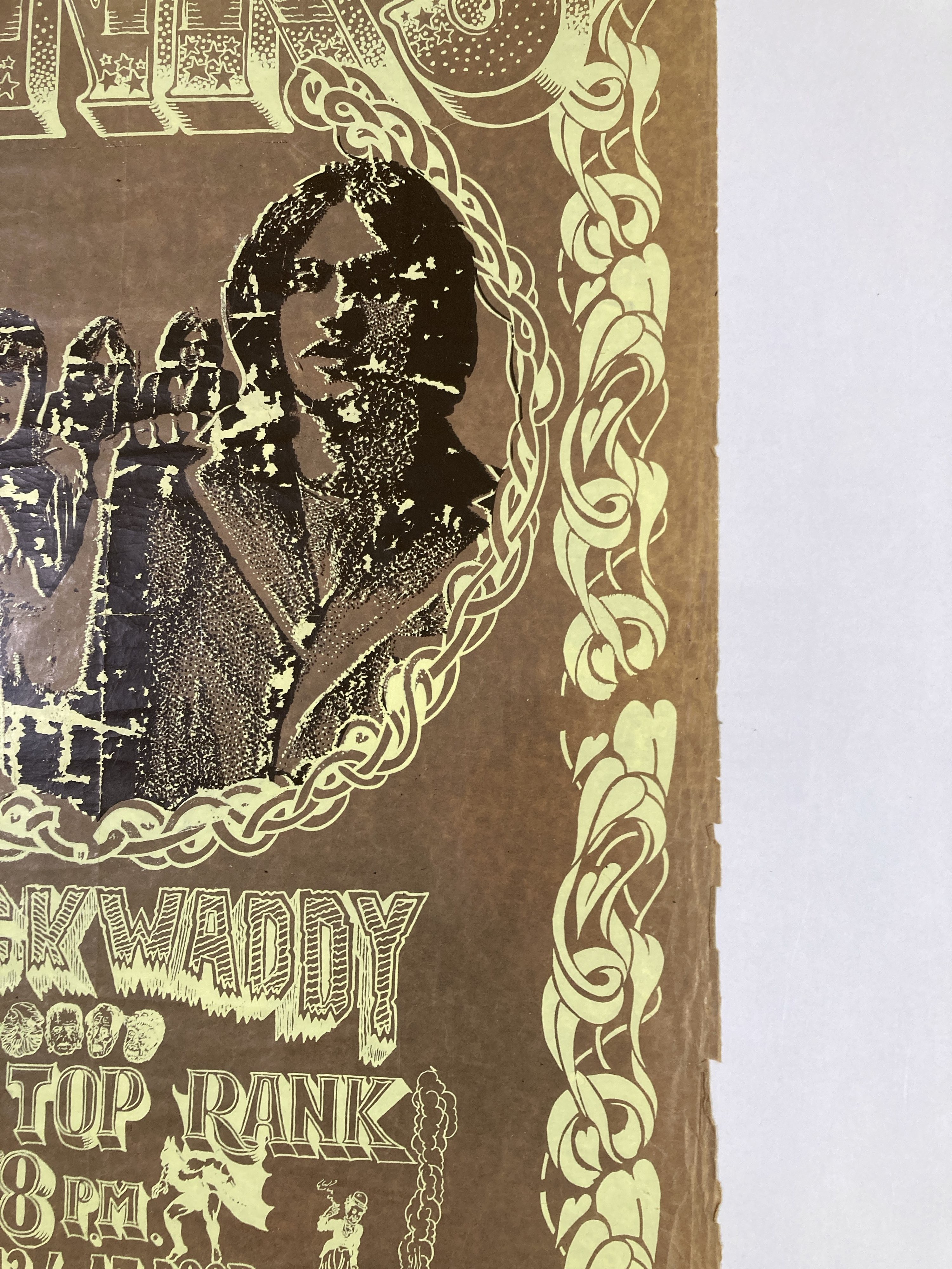 Lot 324 - THE KINKS - A RARE CONCERT POSTER FOR