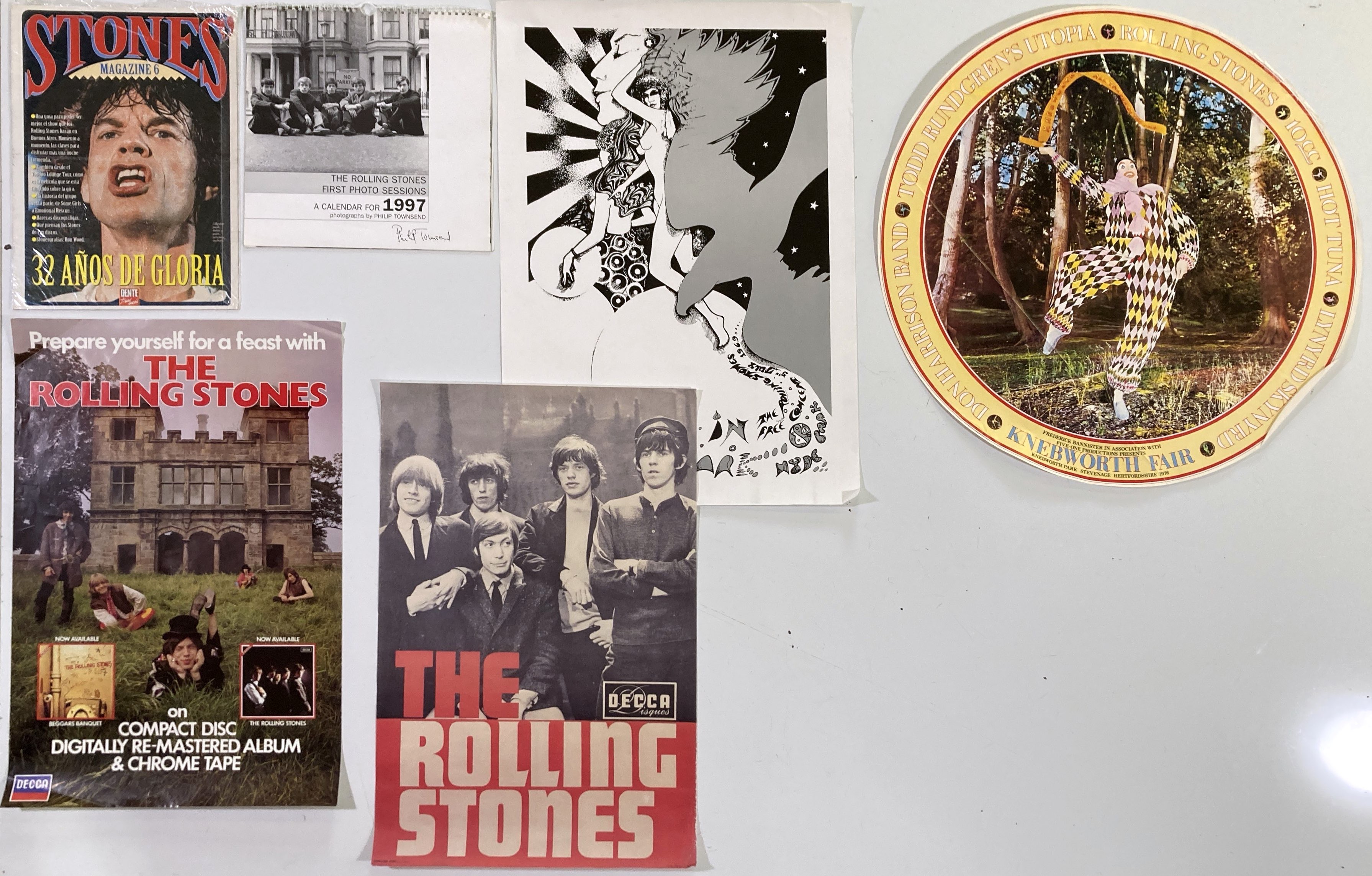 Lot 449 - ROLLING STONES POSTERS, PRINTS AND