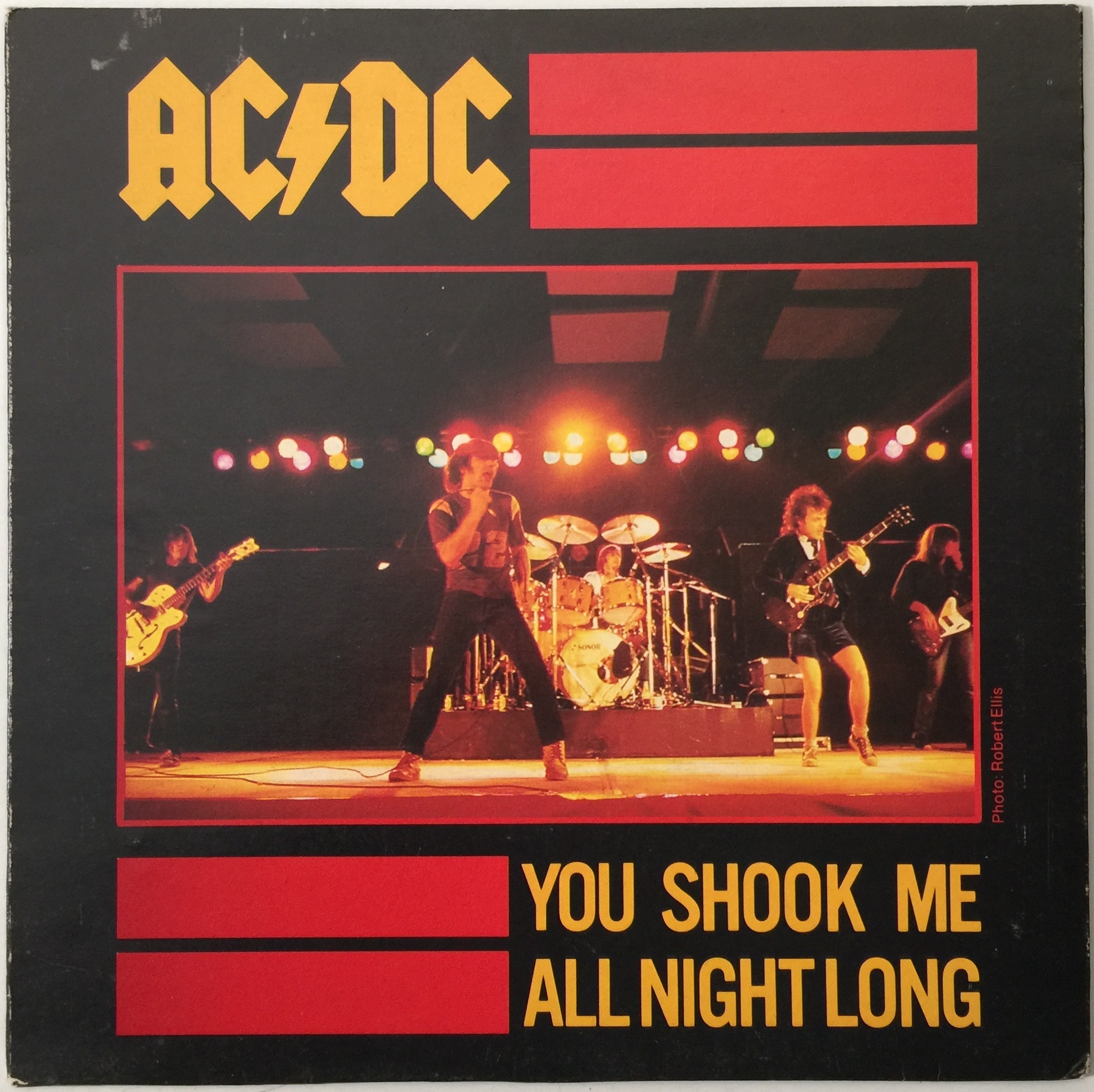 Lot 779 - AC/DC - YOU SHOOK ME ALL NIGHT LONG 7" (RARE