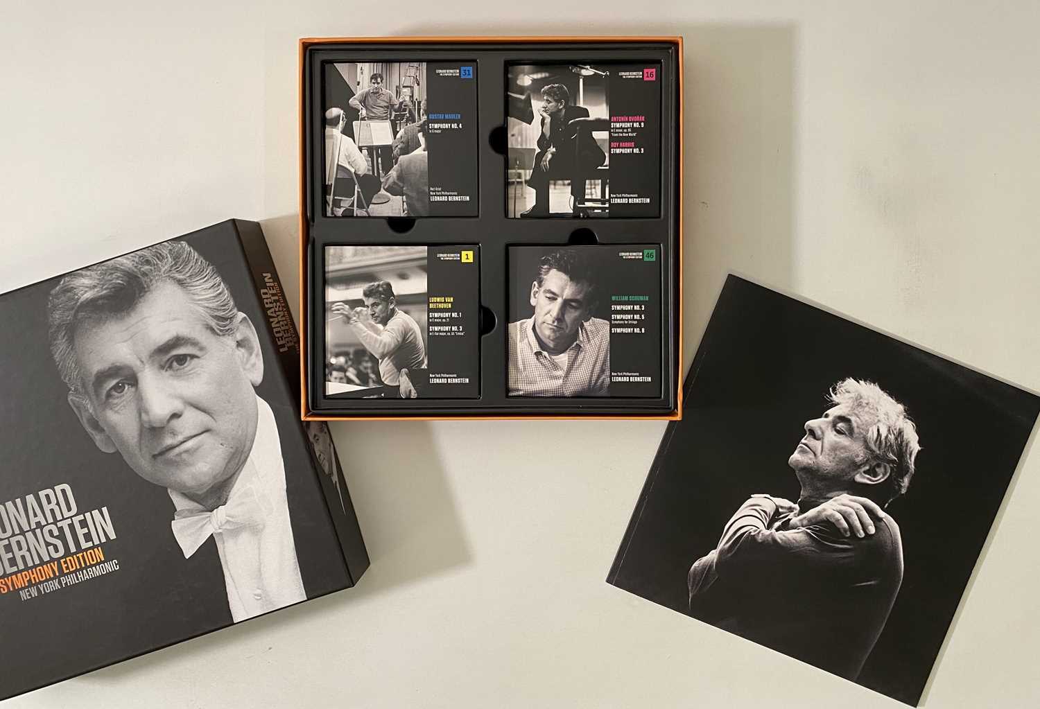 Lot 16 - LEONARD BERNSTEIN - CLASSICAL CD BOX SETS