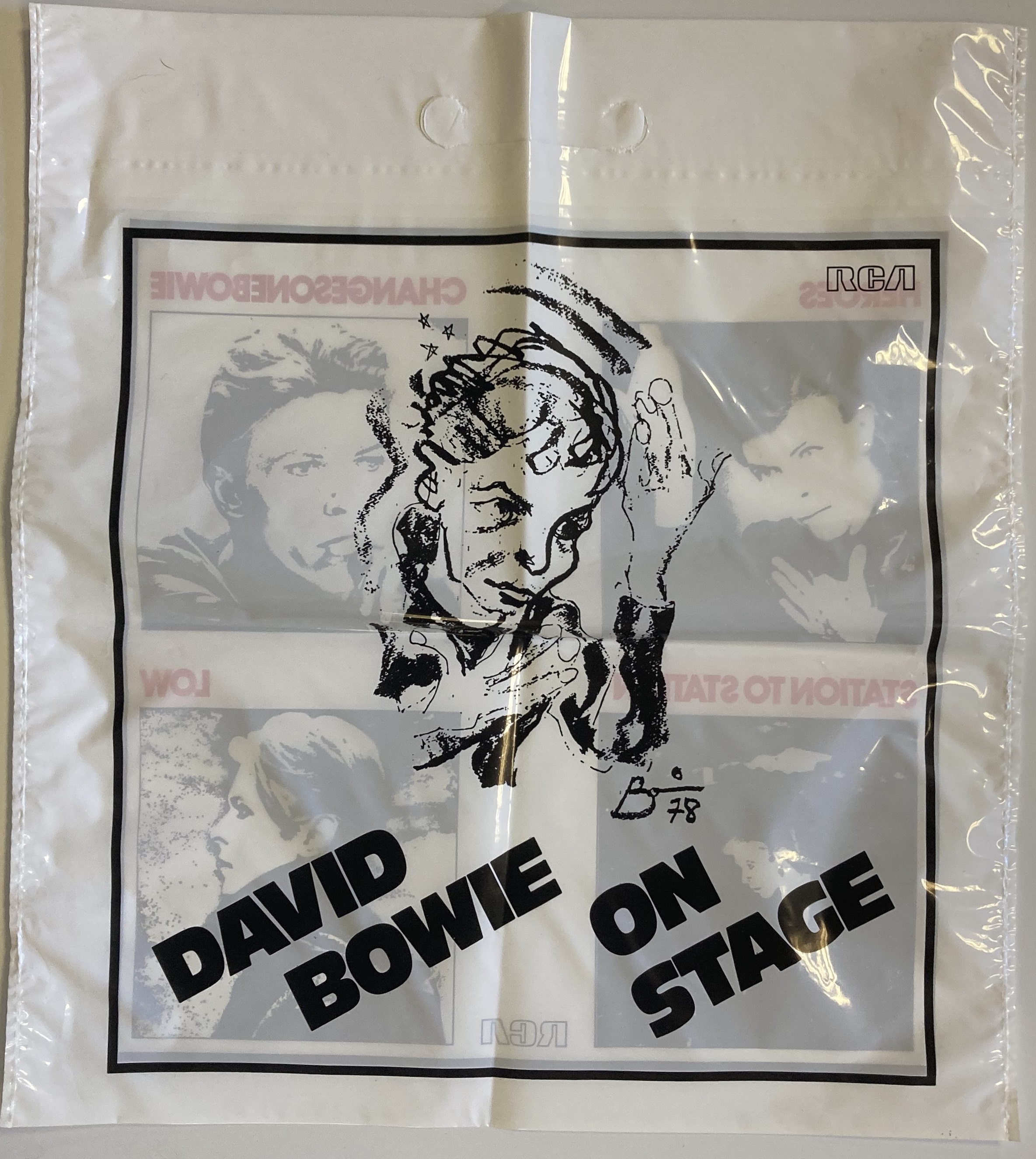 Lot 220 - DAVID BOWIE 1970S PRESS KITS