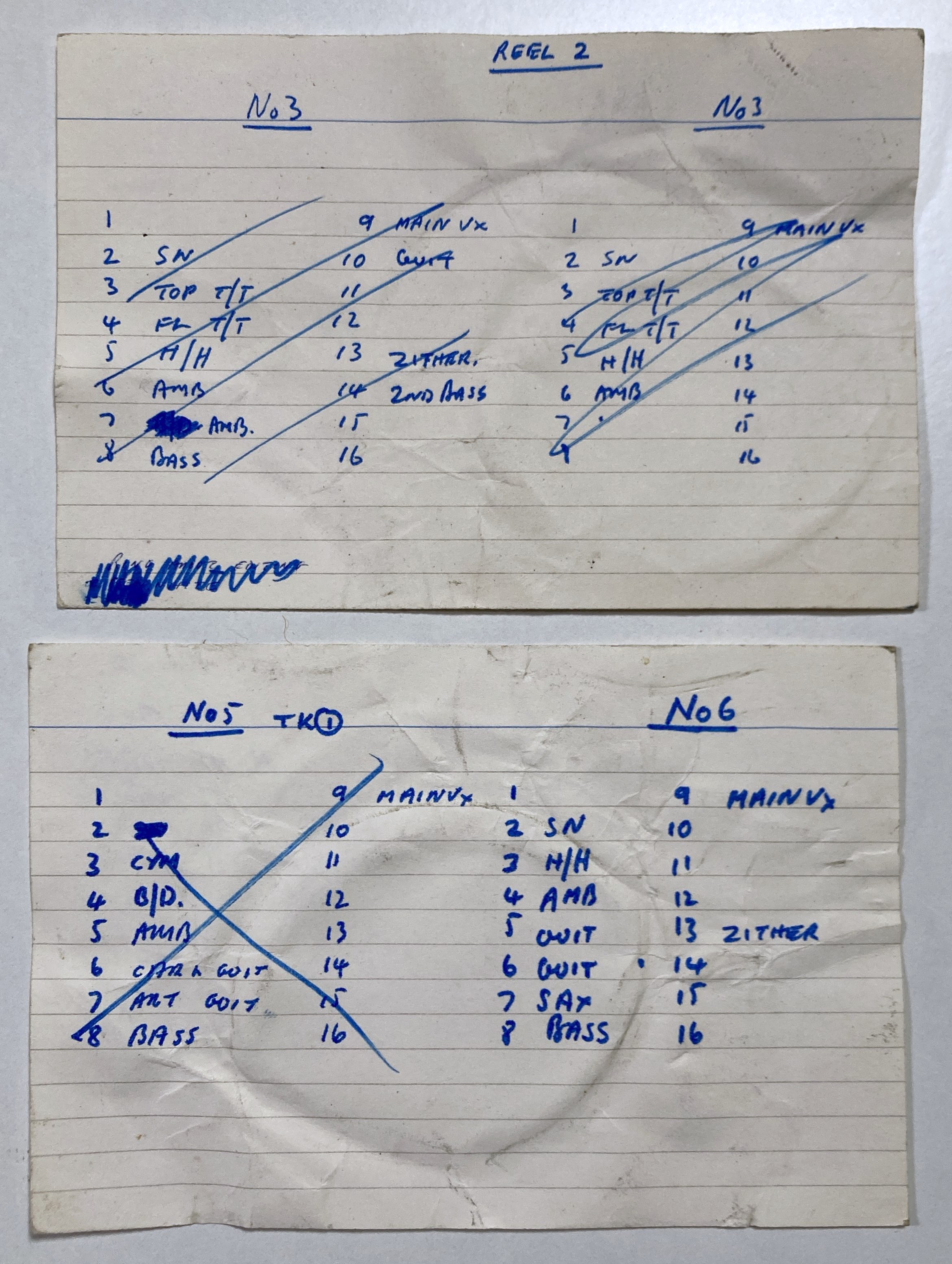 Lot 428 - MARK E. SMITH / THE FALL - MASTER TAPE REEL.