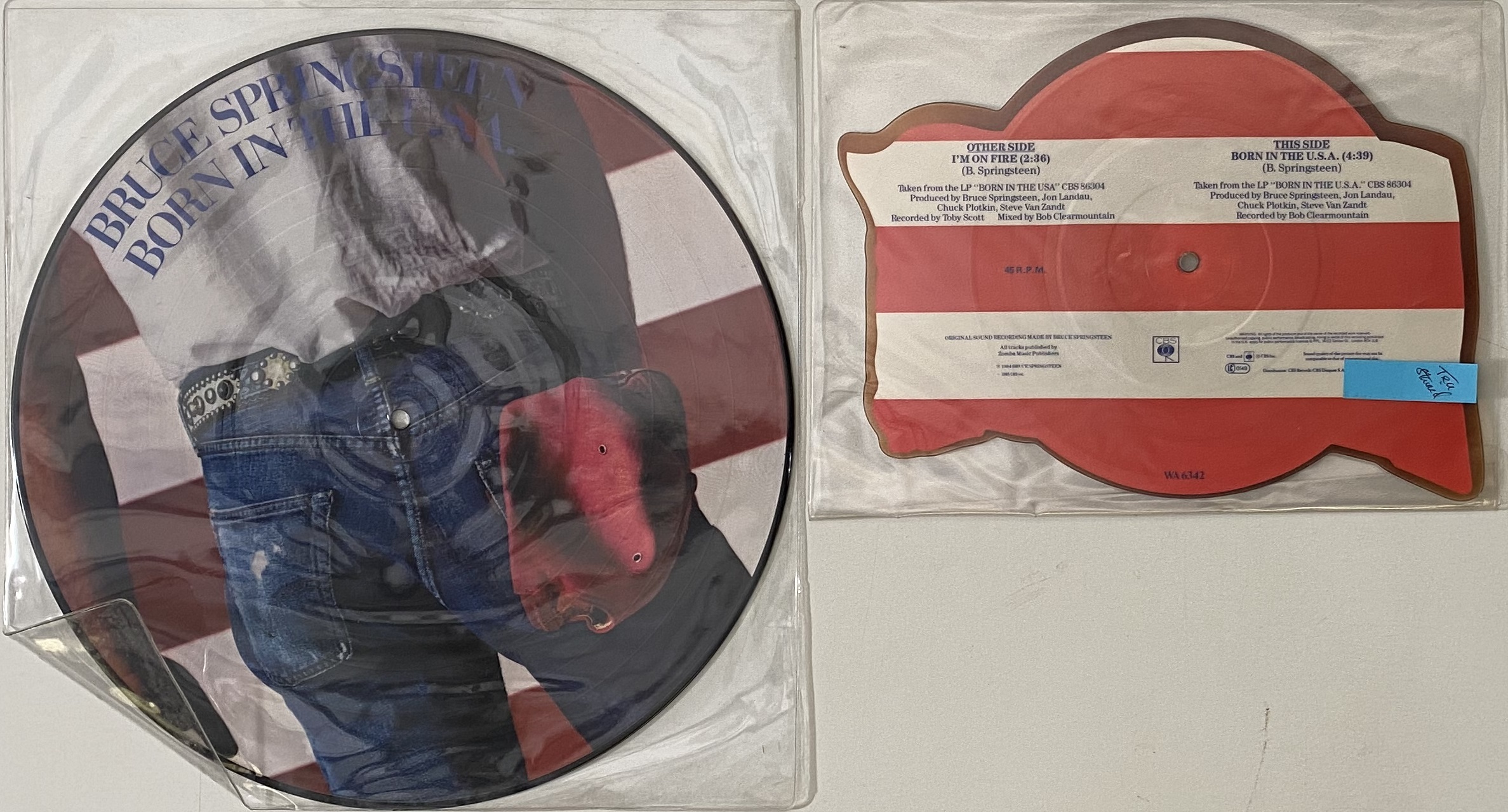 Lot 684 - BRUCE SPRINGSTEEN - PRIVATE RELEASE LPs PLUS